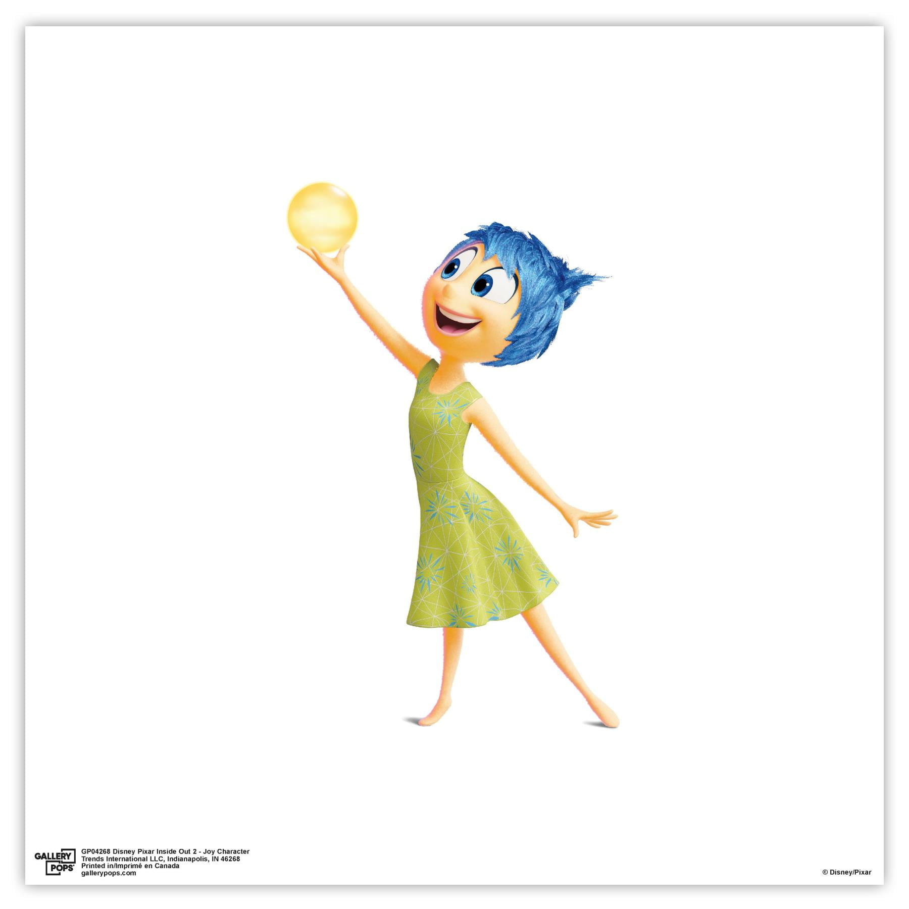 Gallery Pops Disney Inside Out 2 - Joy Character Wall Art, Unframed ...