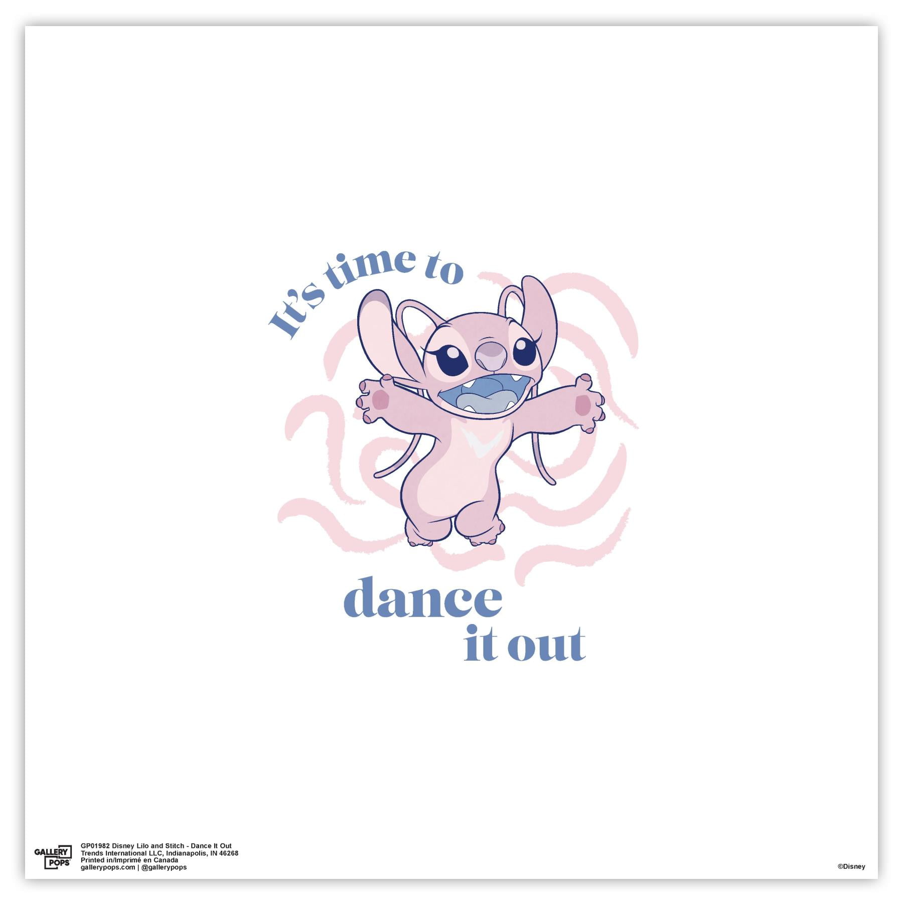 Gallery Pops Disney Lilo & Stitch - Dance It Out Wall Art, Unframed ...