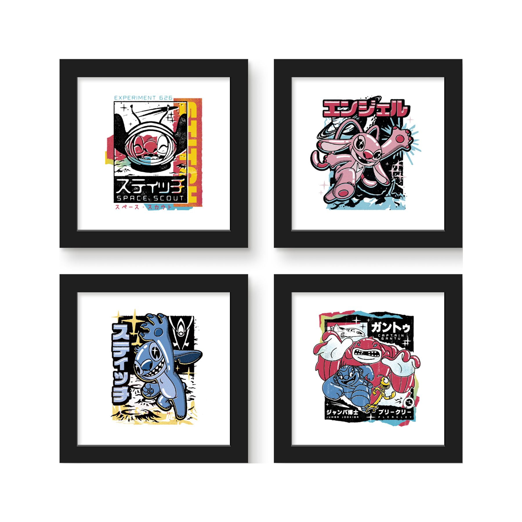 Gallery Pops Disney Lilo & Stitch - Extrovert Wall Art Bundle (3-Pack ...