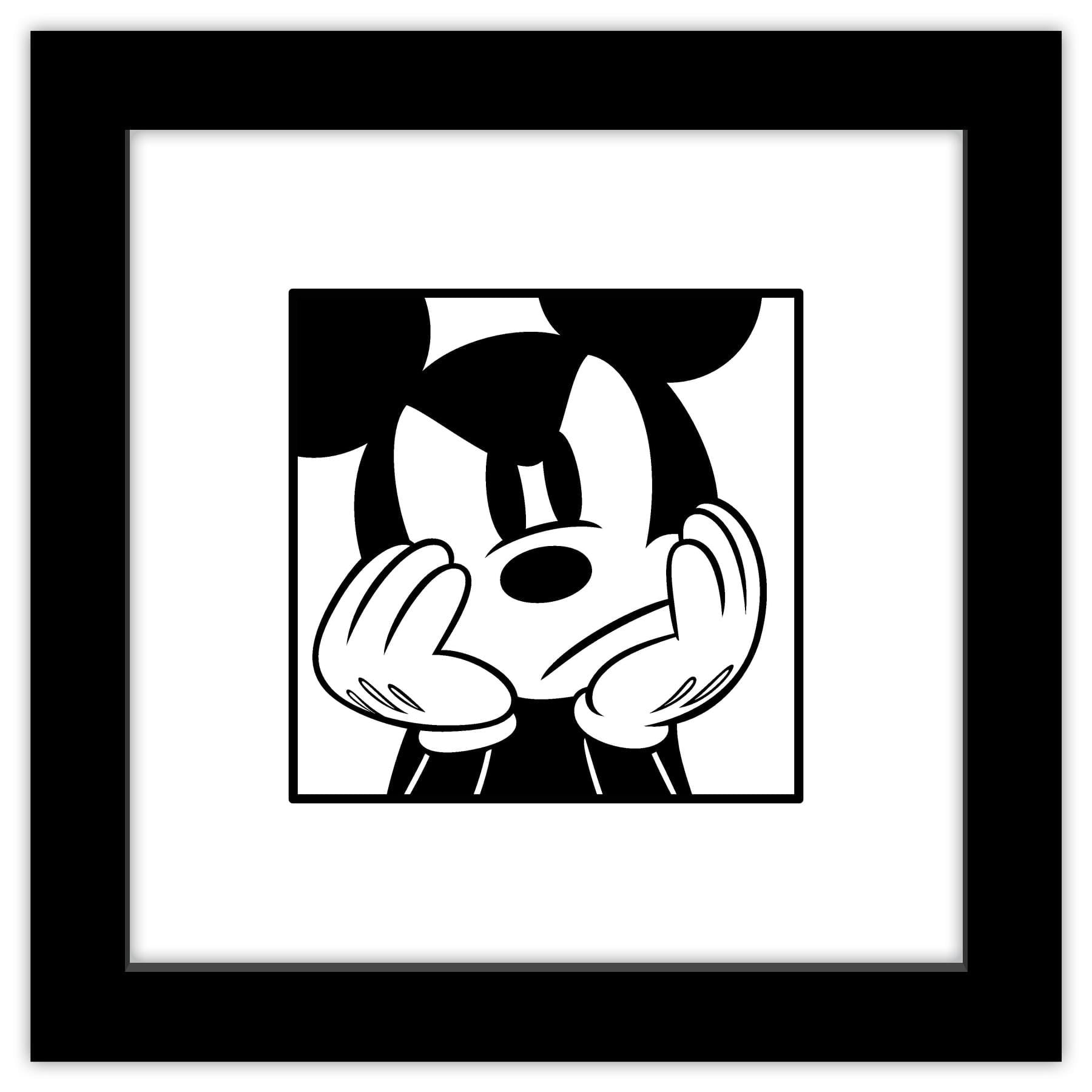 Gallery Pops Disney Mickey Mouse - Mickey Expressions - Grumpy Wall Art ...