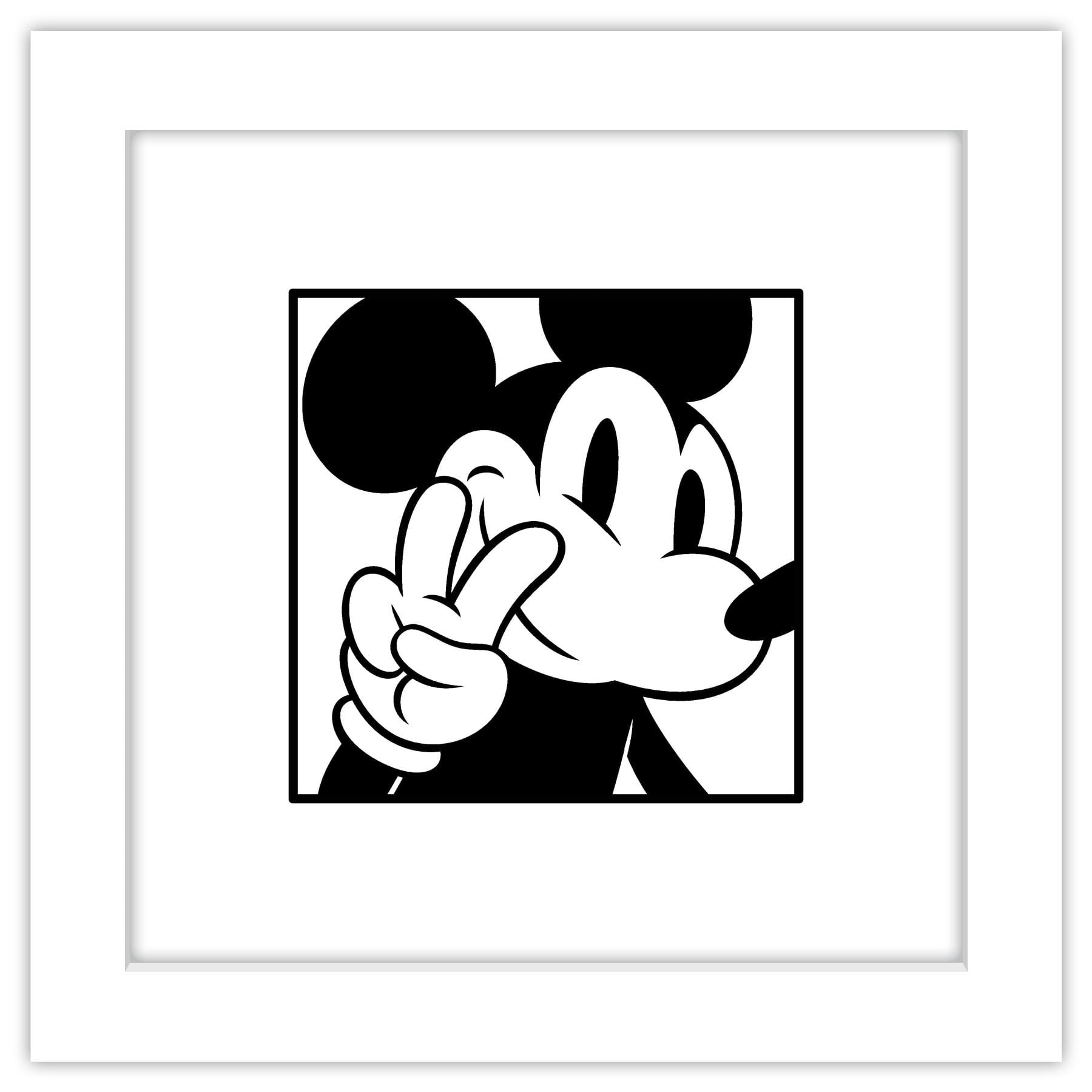 Gallery Pops Disney Mickey Mouse - Mickey Expressions - Peace Wall Art ...