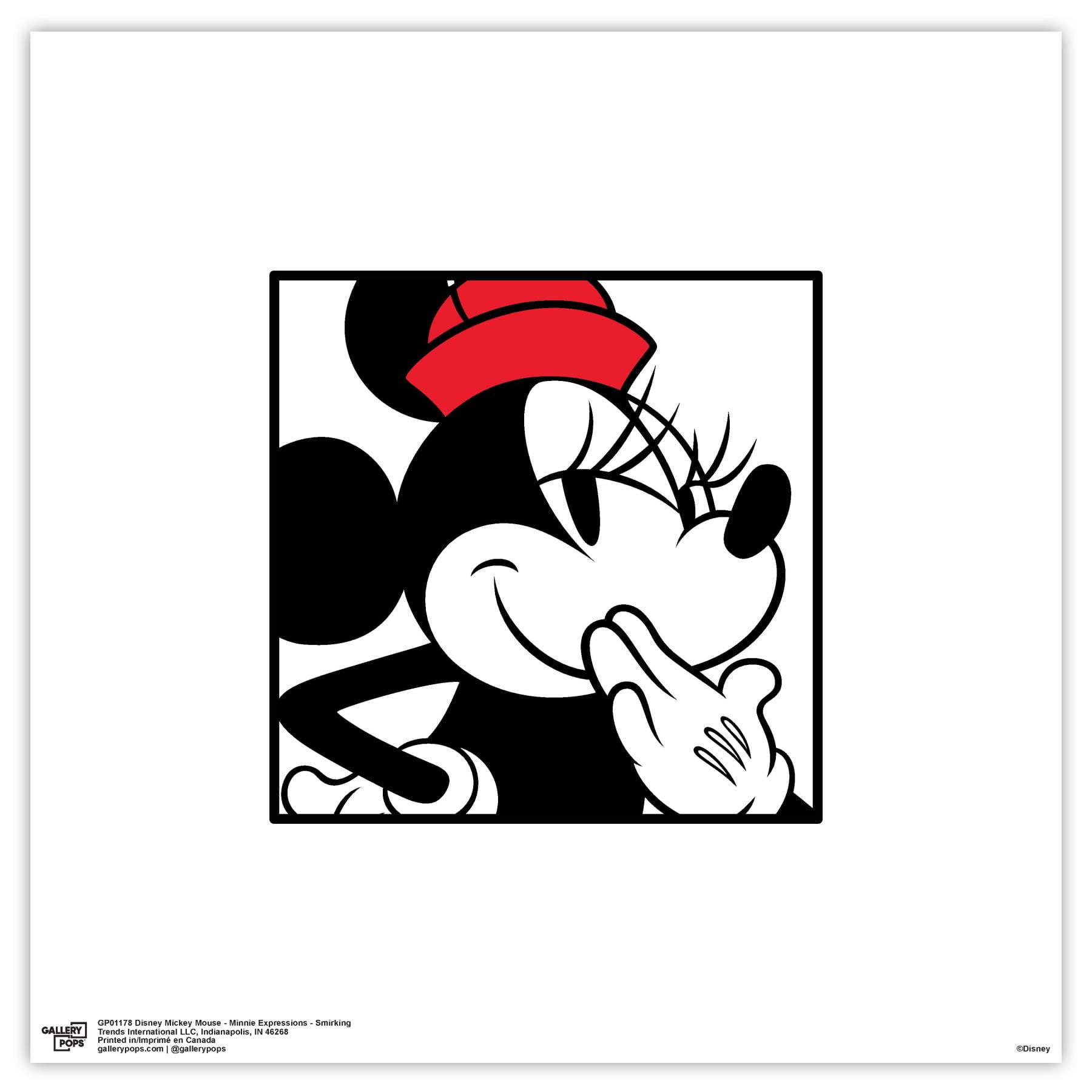 Gallery Pops Disney Mickey Mouse - Minnie Expressions - Smirking Wall ...