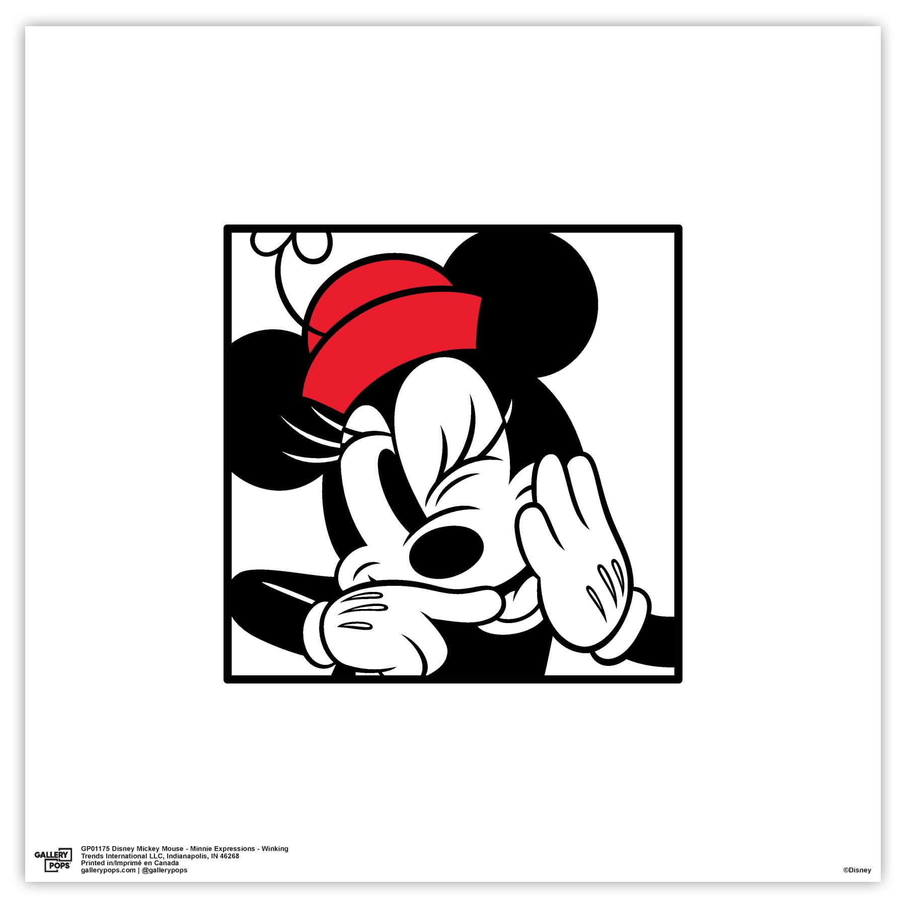 Gallery Pops Disney Mickey Mouse - Minnie Expressions - Winking Wall ...