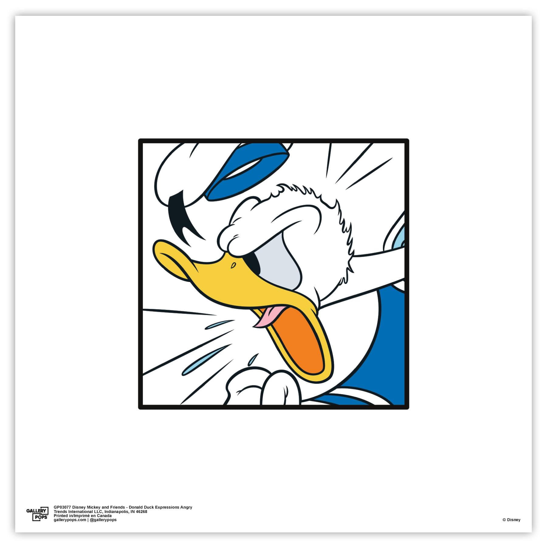 Gallery Pops Disney Mickey and Friends - Donald Duck Expressions Angry ...