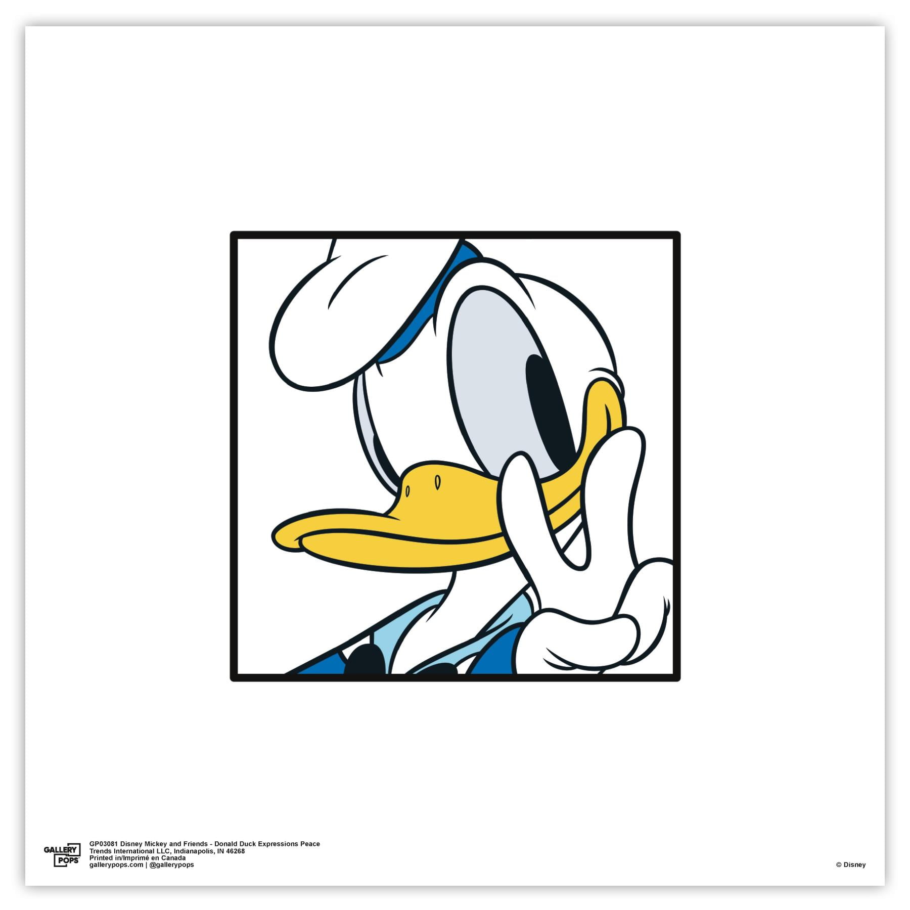 Gallery Pops Disney Mickey and Friends - Donald Duck Expressions Peace ...