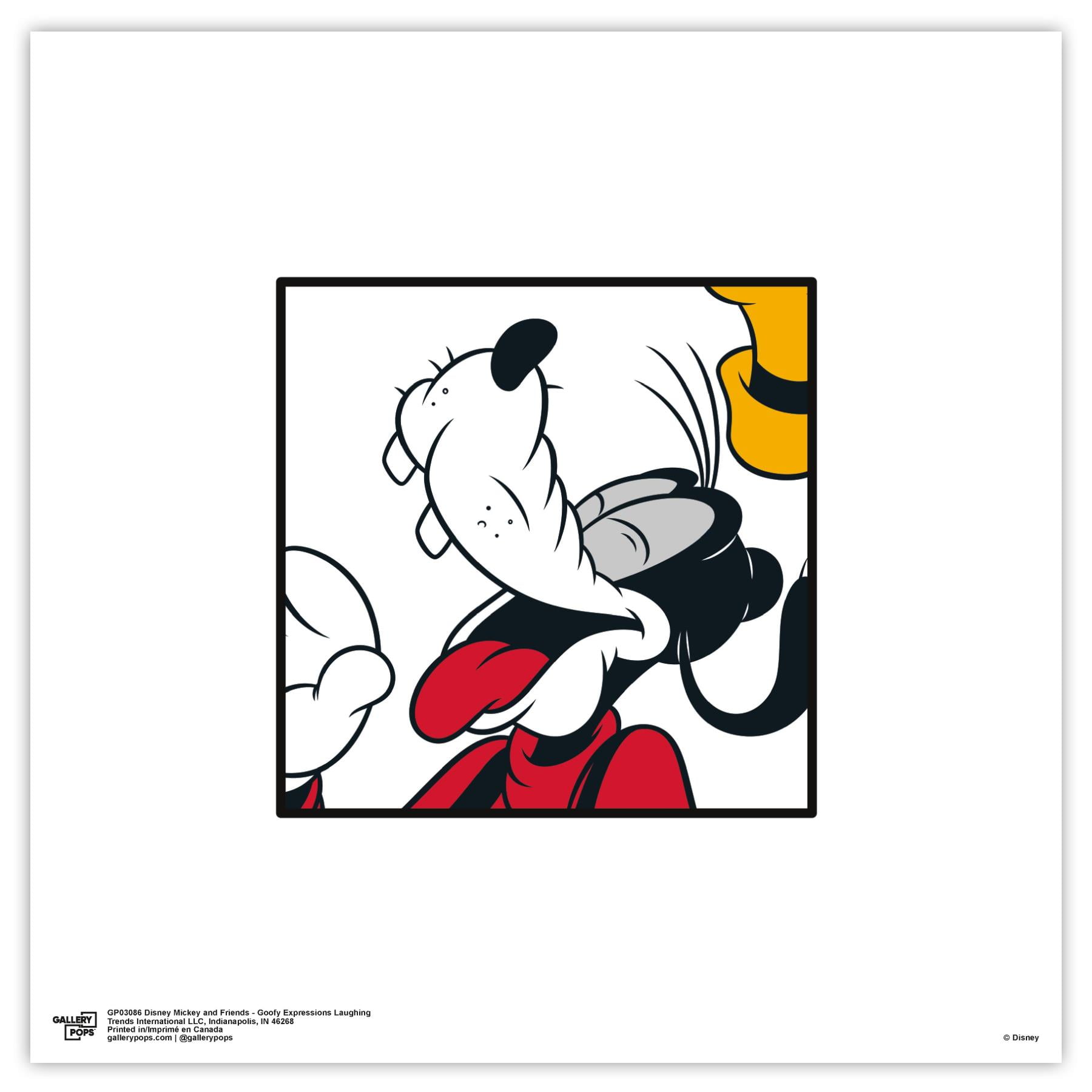 Gallery Pops Disney Mickey and Friends - Goofy Expressions Laughing ...