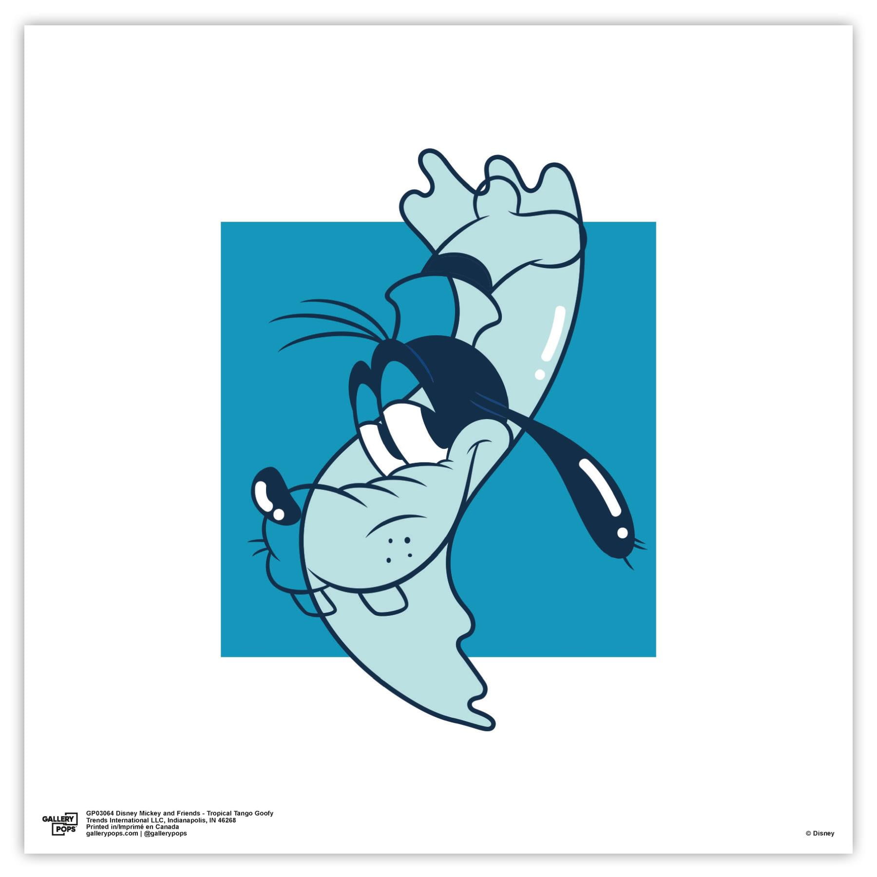Gallery Pops Disney Mickey and Friends - Tropical Tango Goofy Wall Art ...