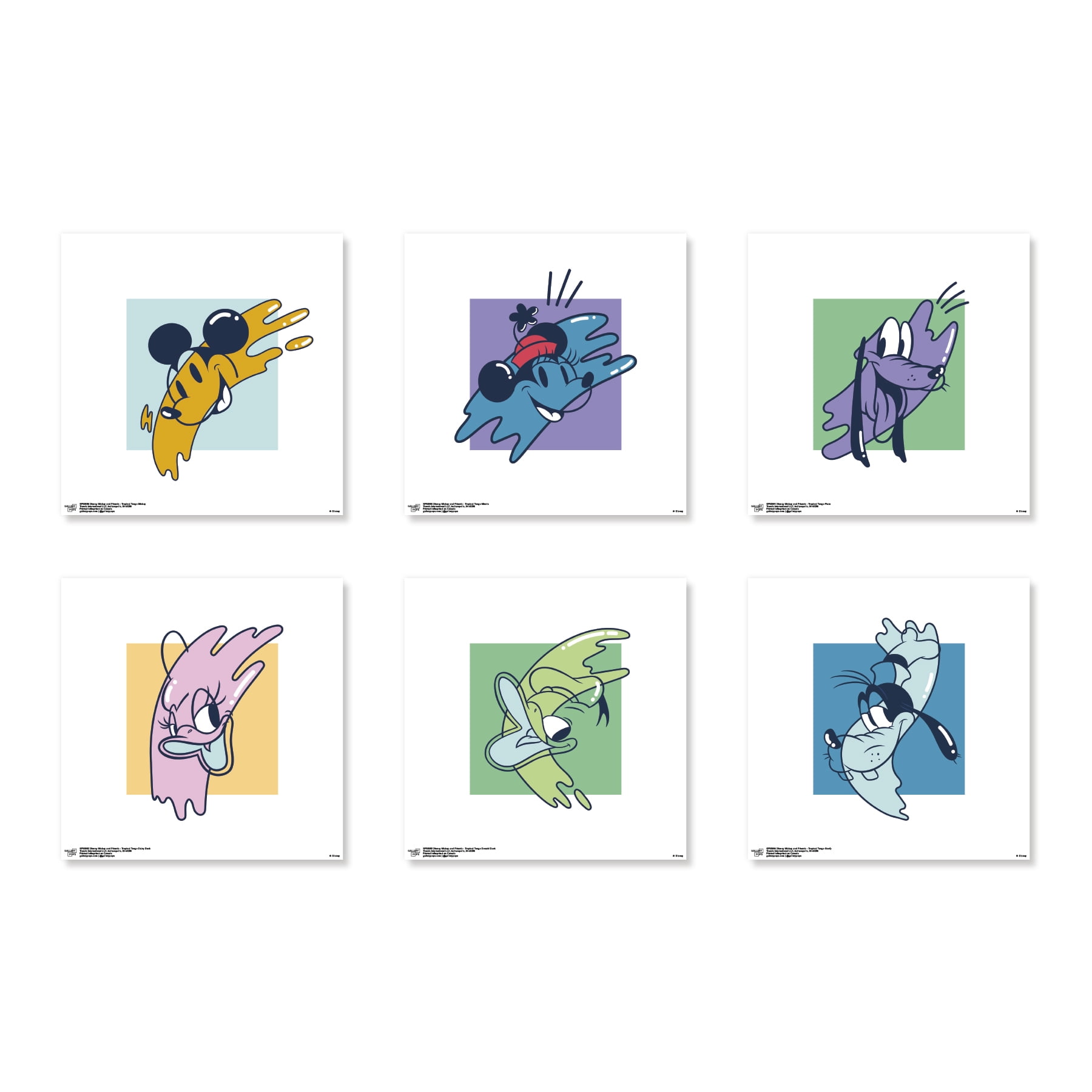 Gallery Pops Disney Mickey and Friends - Tropical Tango Wall Art Bundle ...