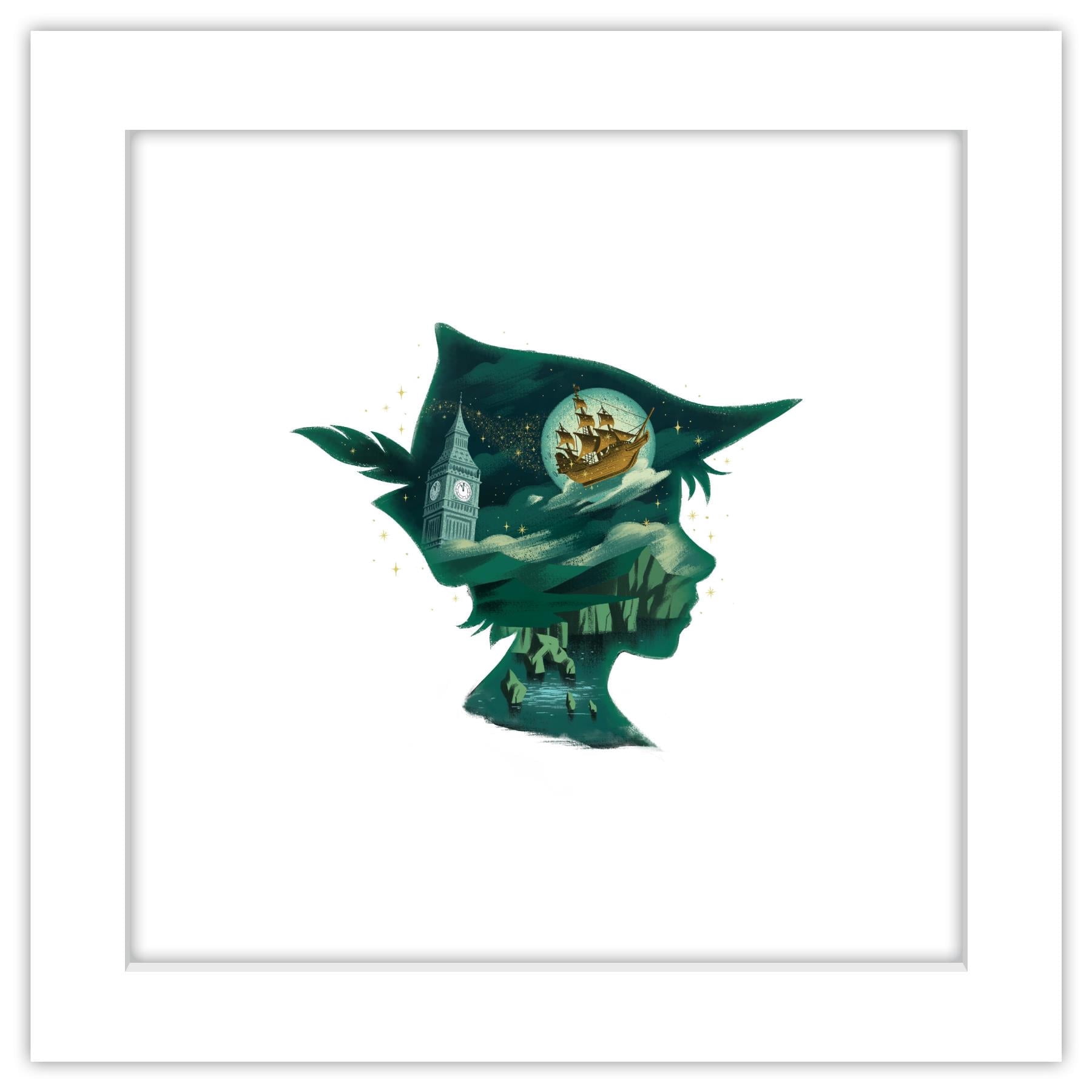 Gallery Pops Disney Peter Pan & Wendy - Adventure Wall Art, White ...