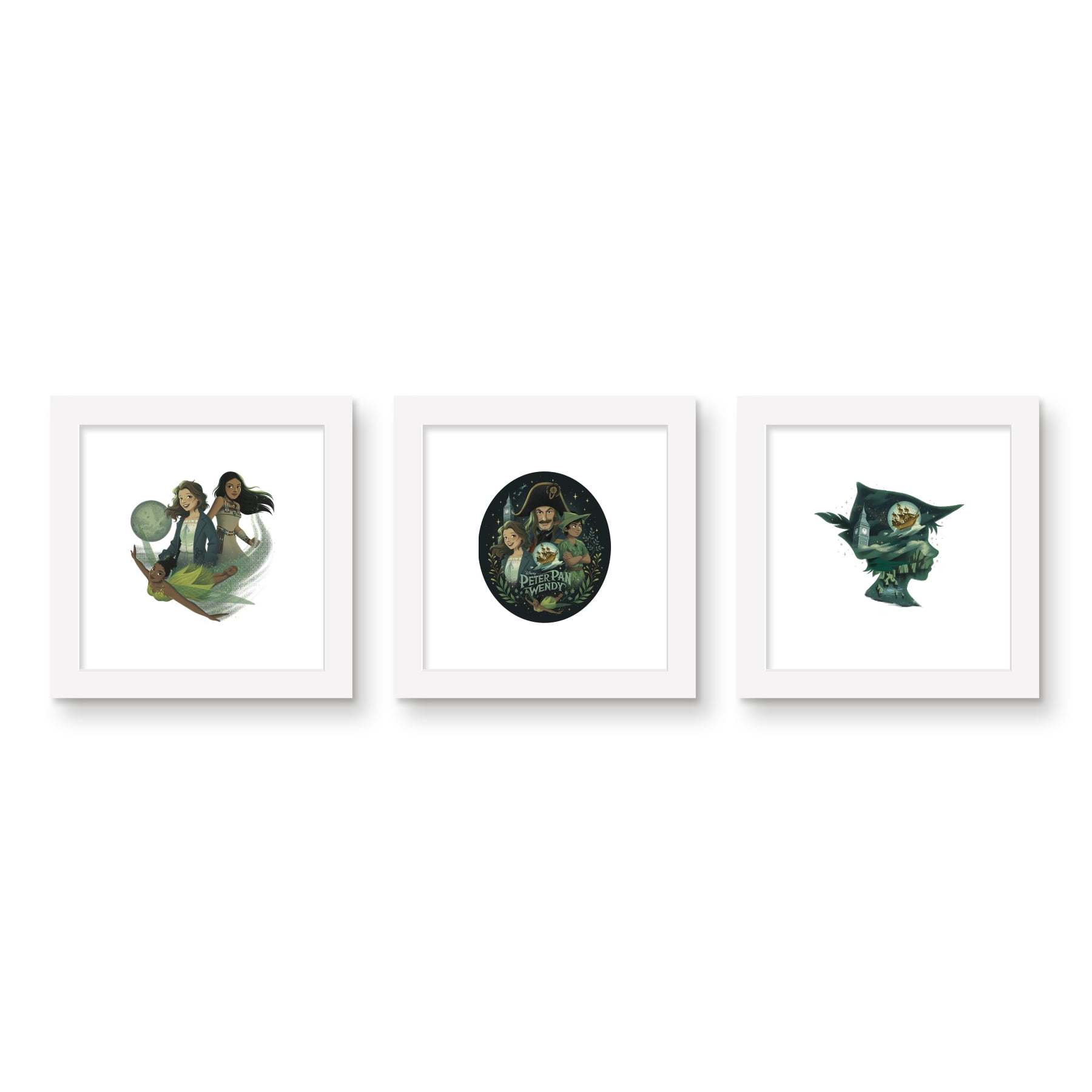 Gallery Pops Disney Peter Pan & Wendy - Neverland Wall Art Bundle (3 ...