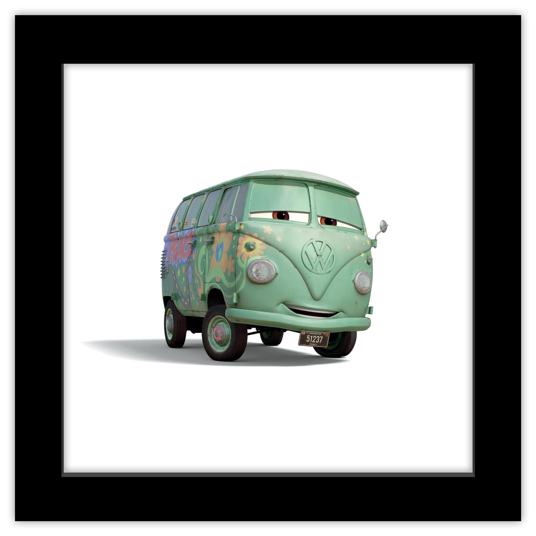 Gallery Pops Disney Pixar Cars 3 - Fillmore Wall Art, Black Framed ...