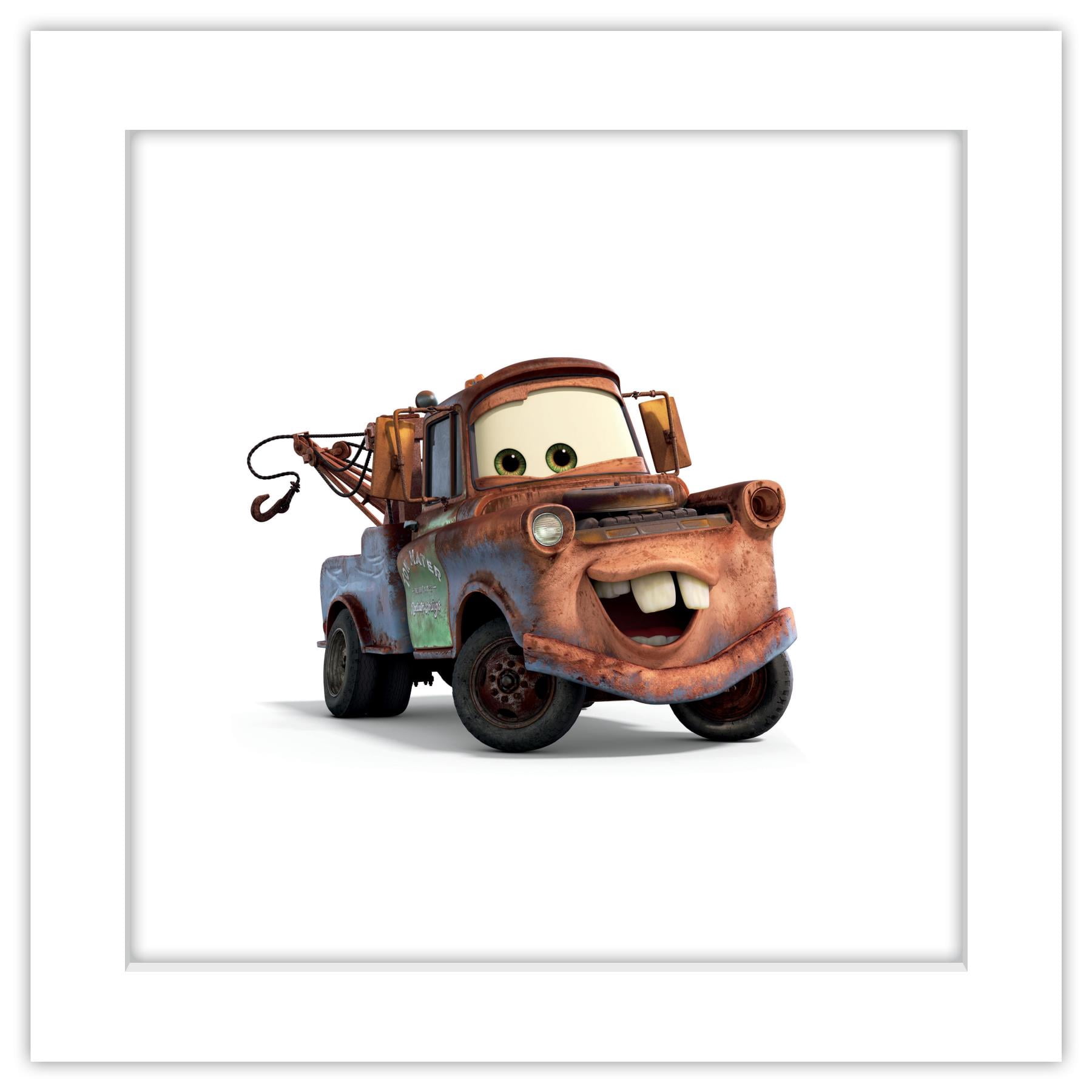 Gallery Pops Disney Pixar Cars 3 - Mater Wall Art, White Framed Version ...