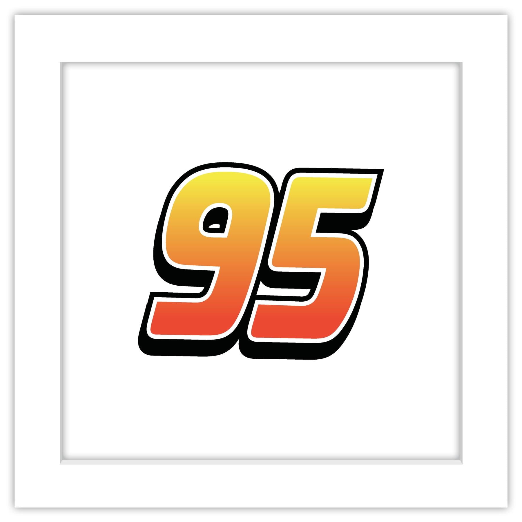 Gallery Pops Disney Pixar Cars 3 - Number 95 Lightning McQueen Wall Art ...