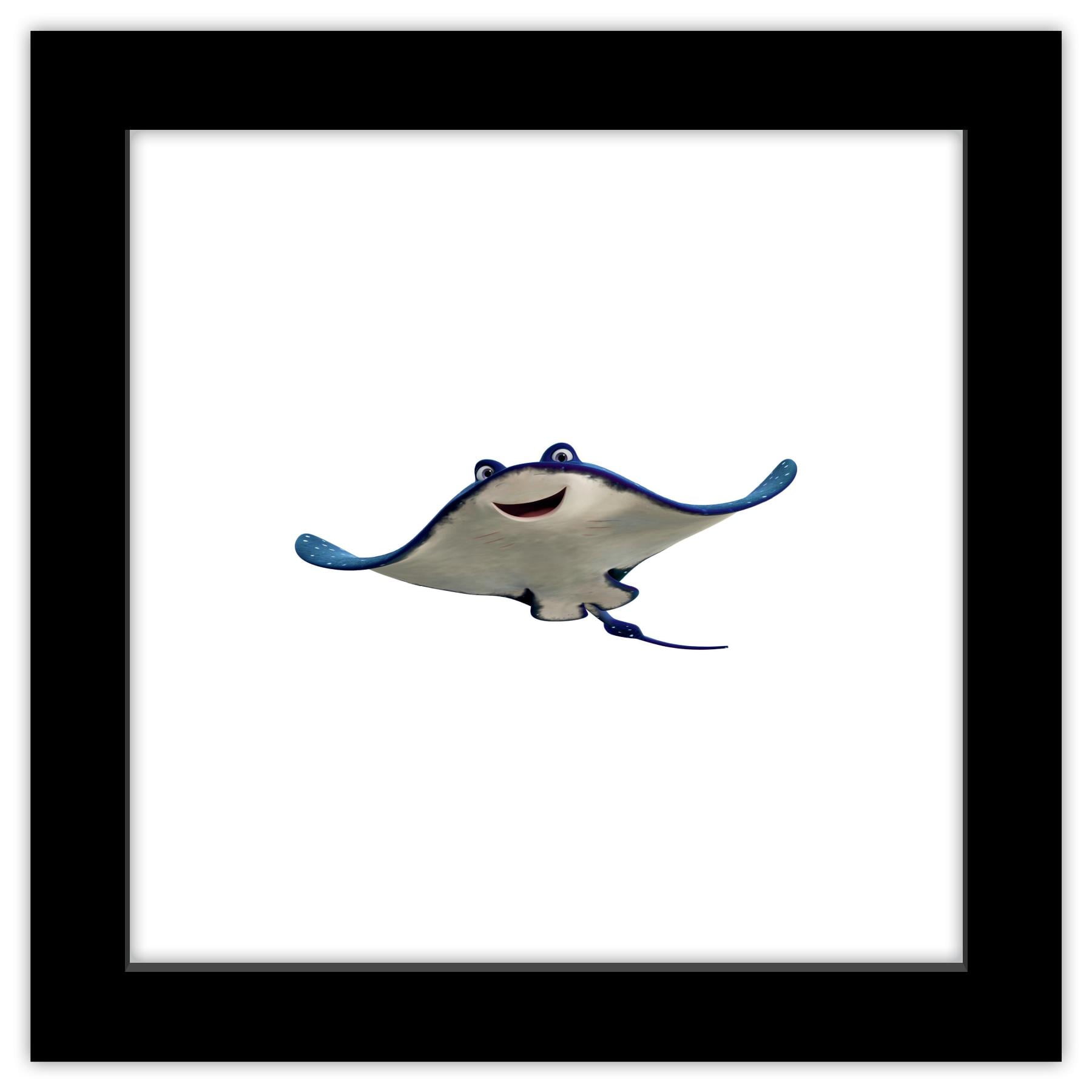Gallery Pops Disney Pixar Finding Dory - Mr. Ray Wall Art, Black Framed ...