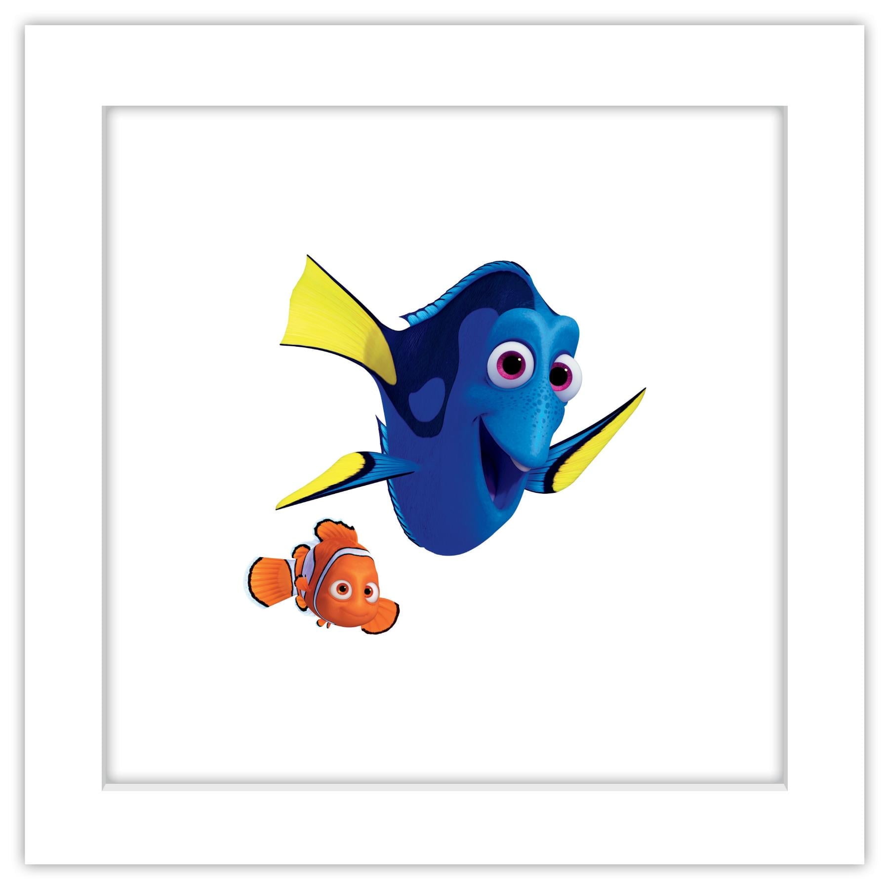 Gallery Pops Disney Pixar Finding Dory - Nemo and Dory Wall Art, White ...