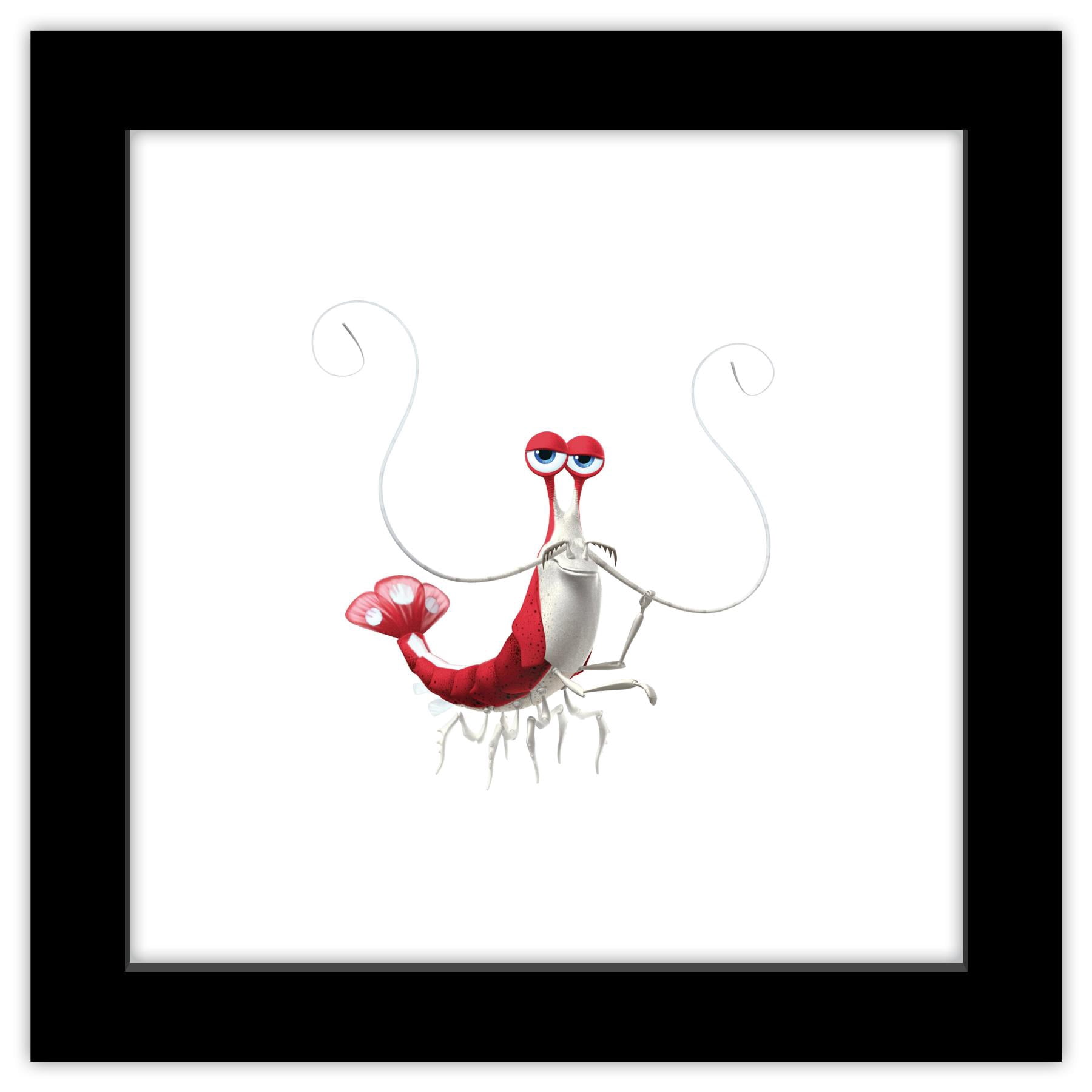 Gallery Pops Disney Pixar Finding Nemo - Jacques Wall Art, Black Framed ...