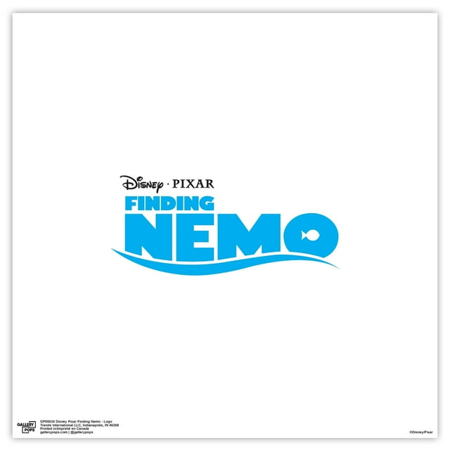 Gallery Pops Disney Pixar Finding Nemo - Logo Wall Art, Unframed ...