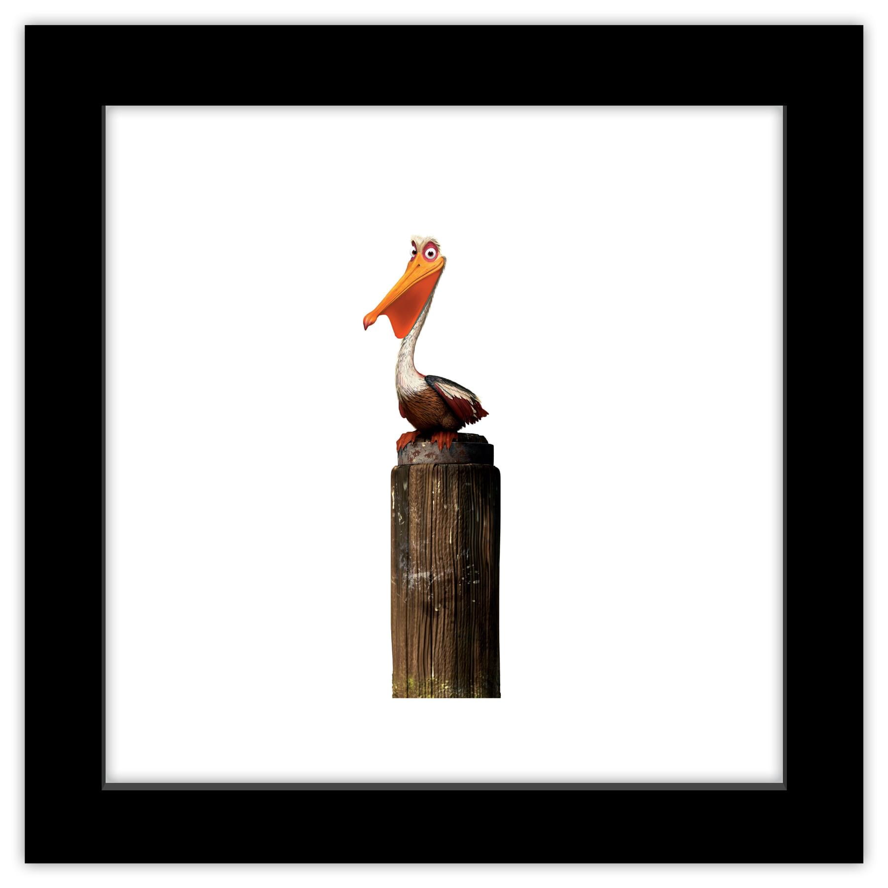 Gallery Pops Disney Pixar Finding Nemo - Nigel Wall Art, Black Framed ...