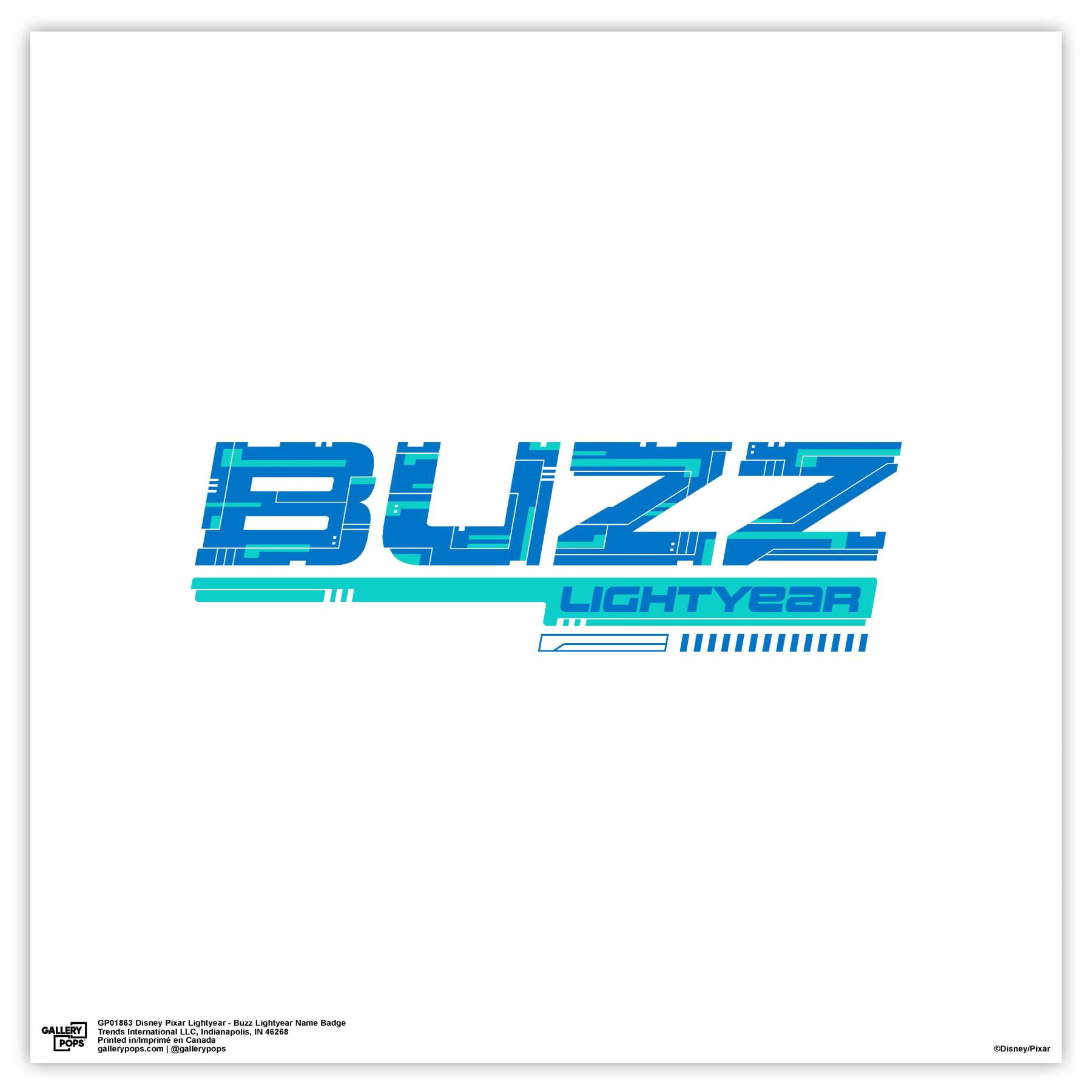 Gallery Pops Disney Pixar Lightyear - Buzz Lightyear Name Badge Wall ...