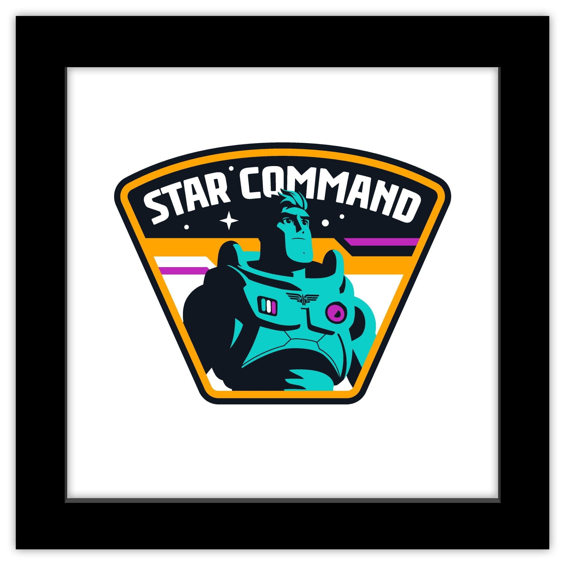 Gallery Pops Disney Pixar Lightyear - Buzz Lightyear Neon Badge Wall ...