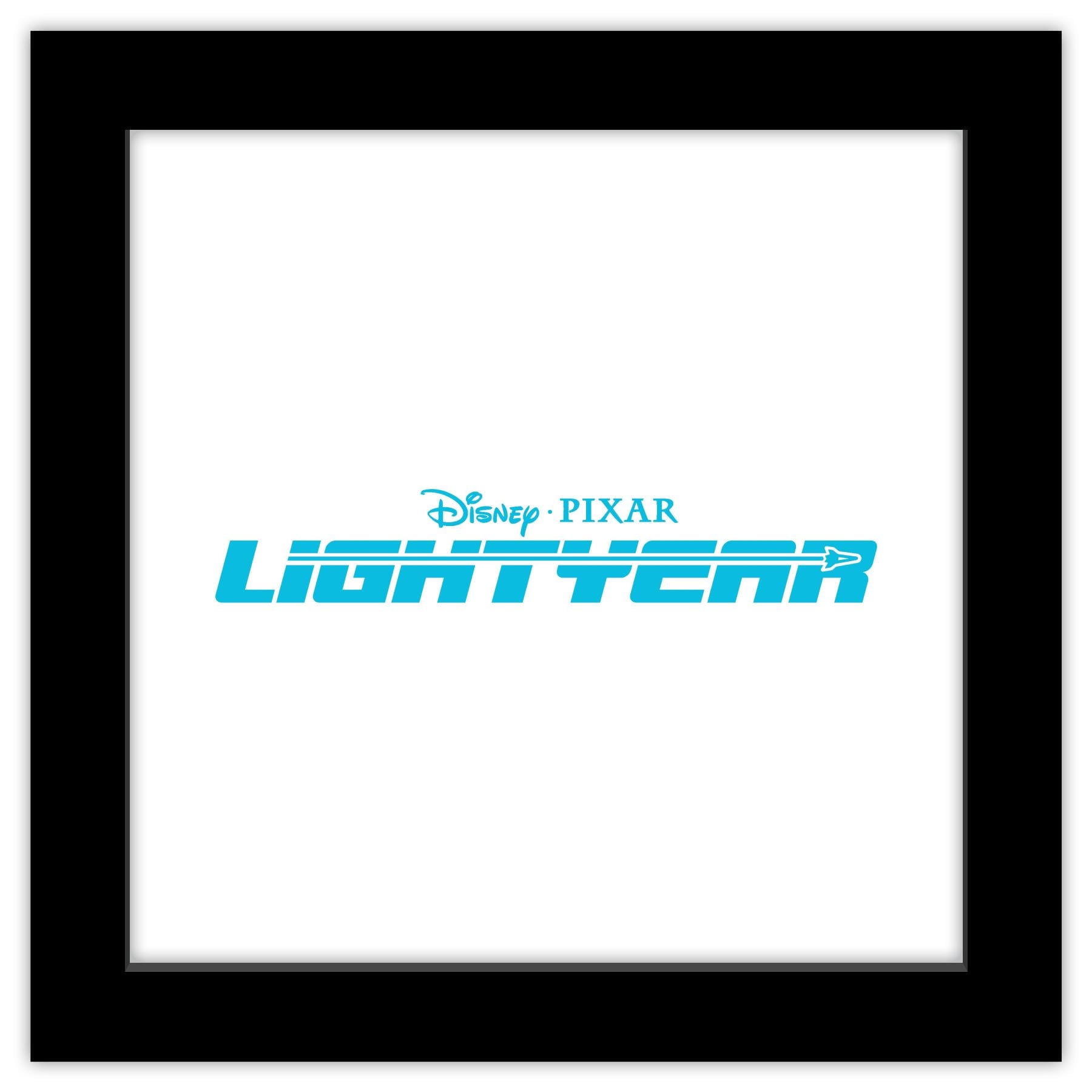 Gallery Pops Disney Pixar Lightyear - Logo Wall Art, Black Framed ...