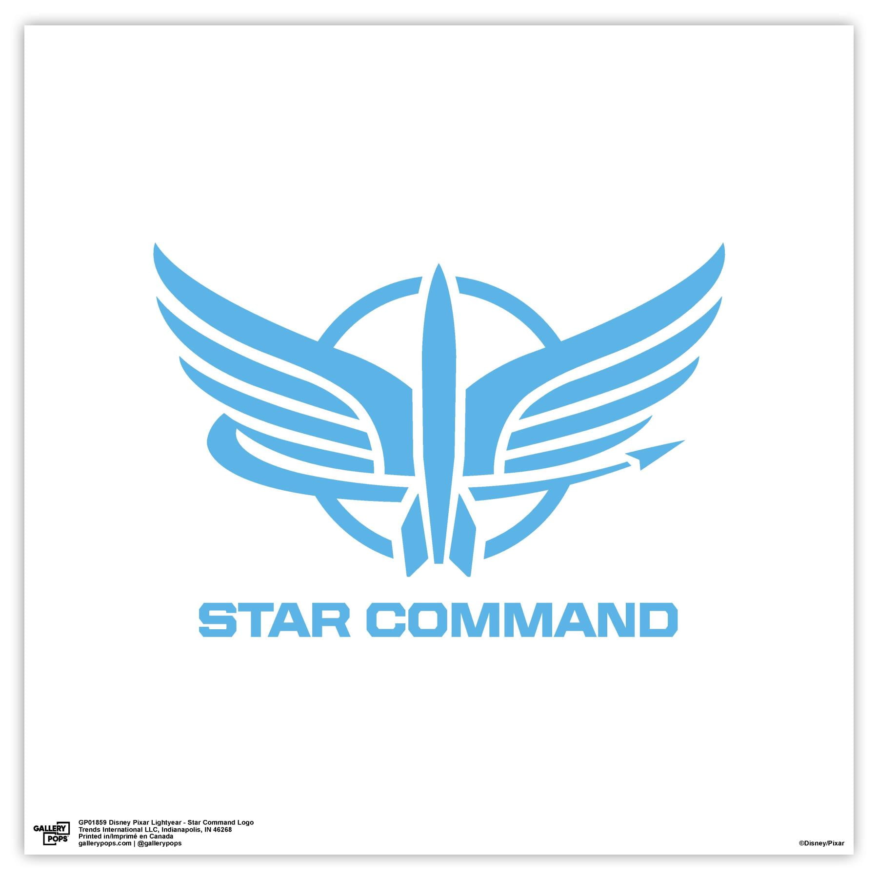 Gallery Pops Disney Pixar Lightyear - Star Command Logo Wall Art ...