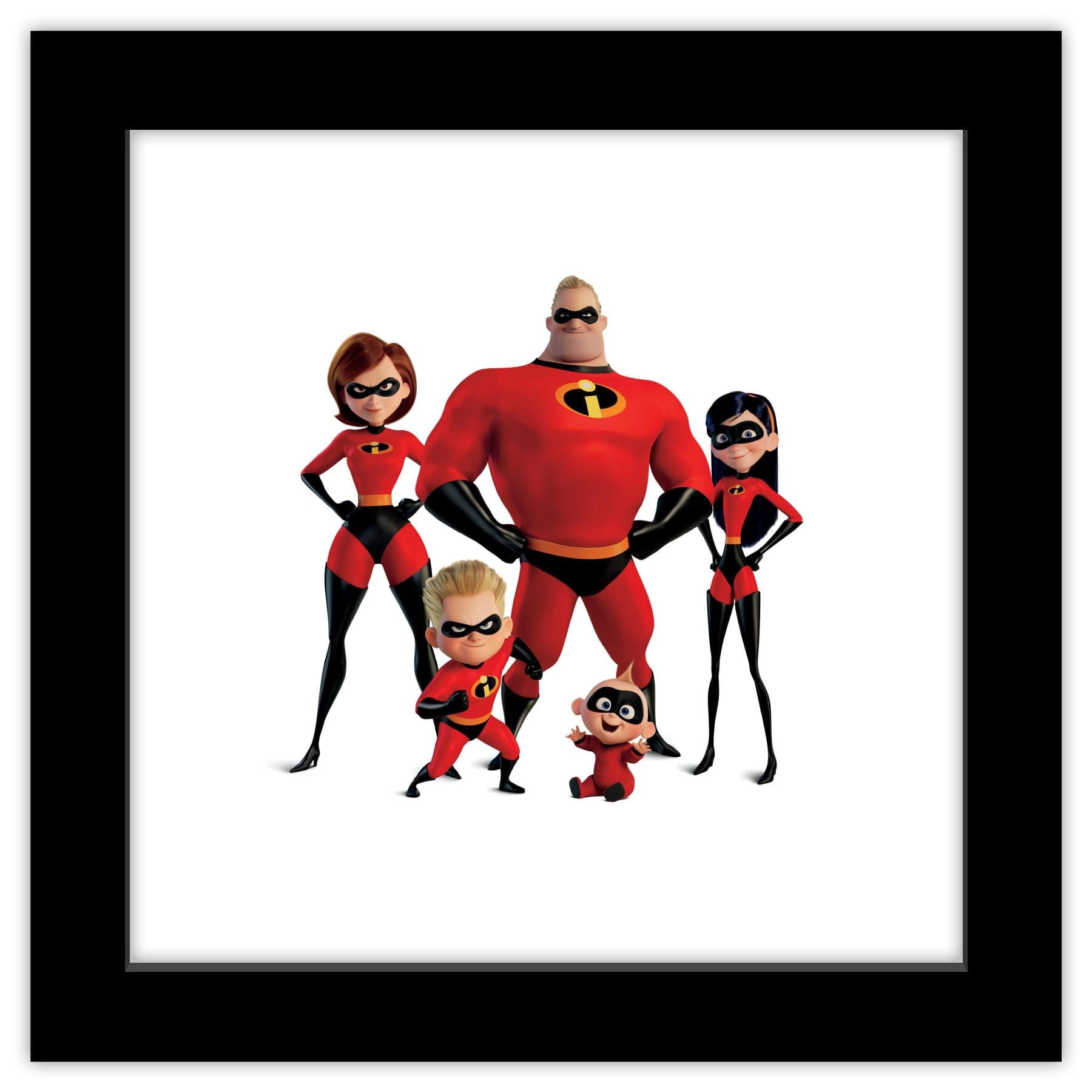 Gallery Pops Disney Pixar The Incredibles 2 - Parr Family Wall Art ...