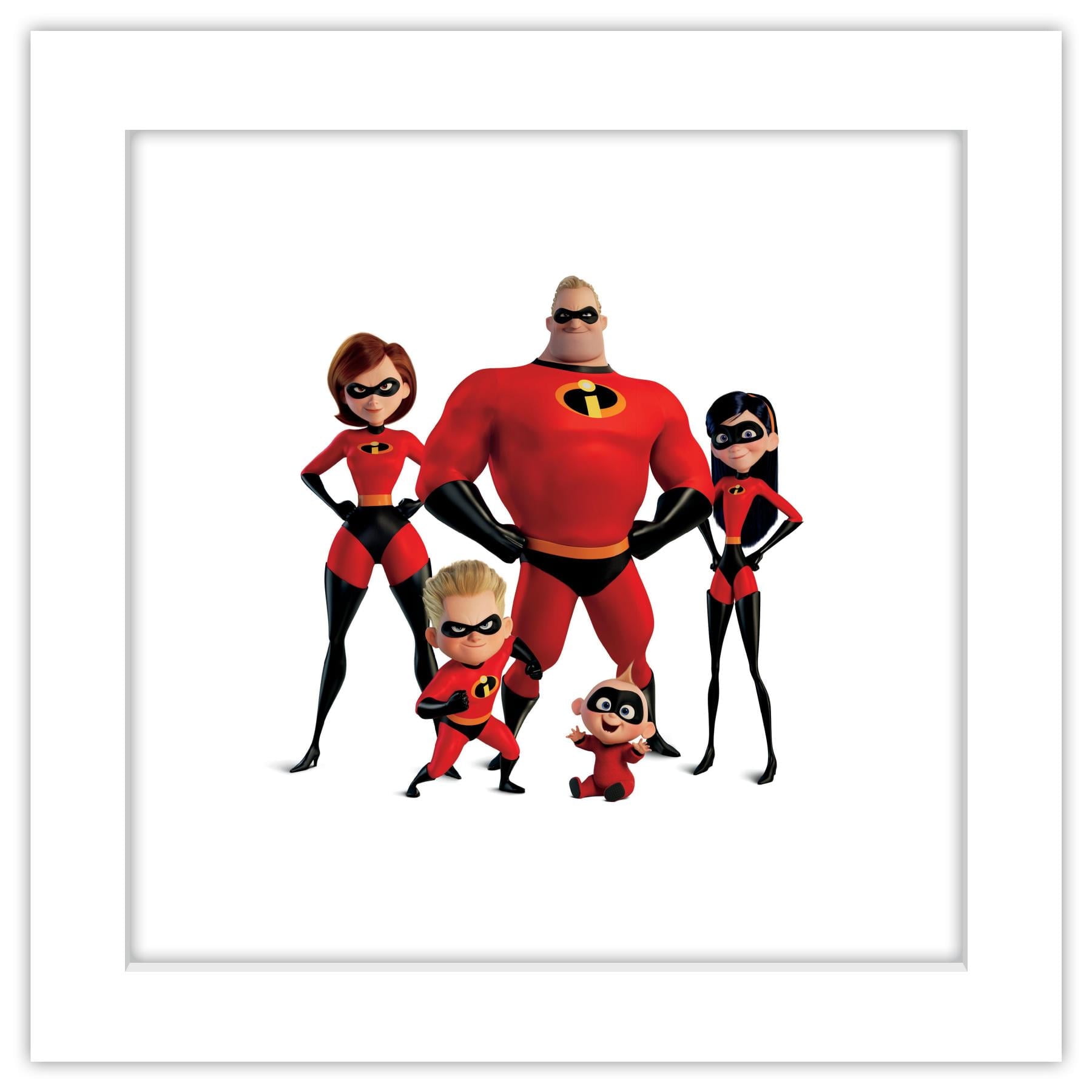 Gallery Pops Disney Pixar The Incredibles 2 - Parr Family Wall Art ...