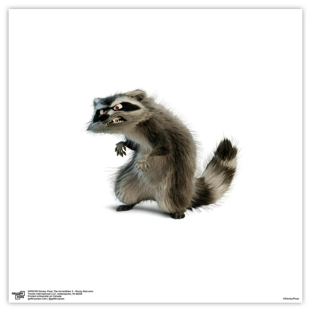 Gallery Pops Disney Pixar The Incredibles 2 - Rocky Raccoon Wall Art ...