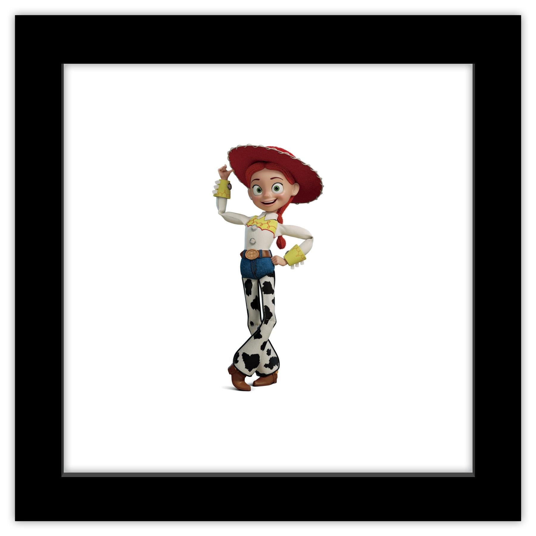 Gallery Pops Disney Pixar Toy Story 4 - Jessie Wall Art, Black Framed ...
