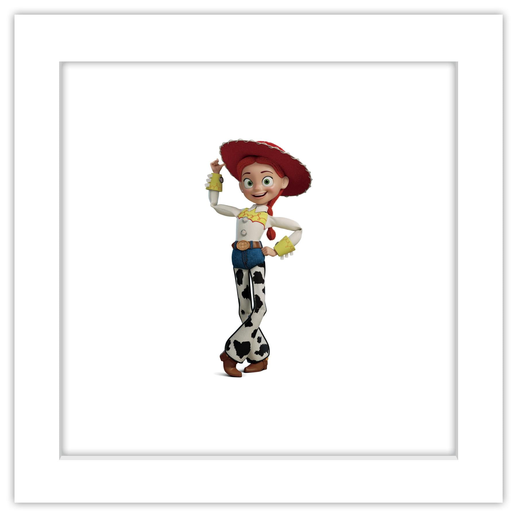 Gallery Pops Disney Pixar Toy Story 4 - Jessie Wall Art, White Framed ...