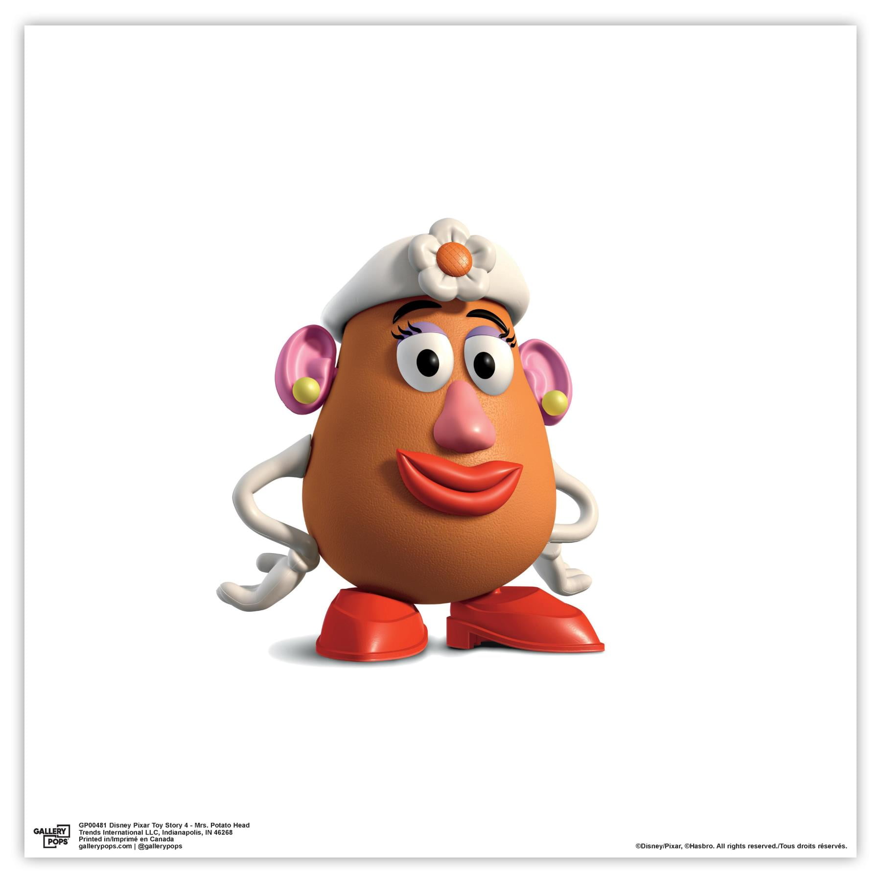 Gallery Pops Disney Pixar Toy Story 4 - Mrs. Potato Head Wall Art ...