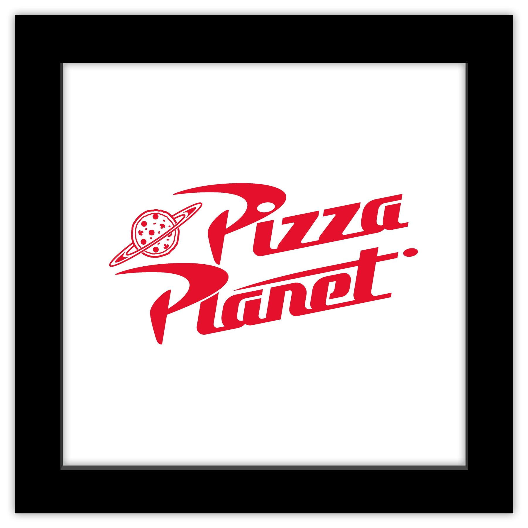 Gallery Pops Disney Pixar Toy Story - Pizza Planet Logo Wall Art, Black ...
