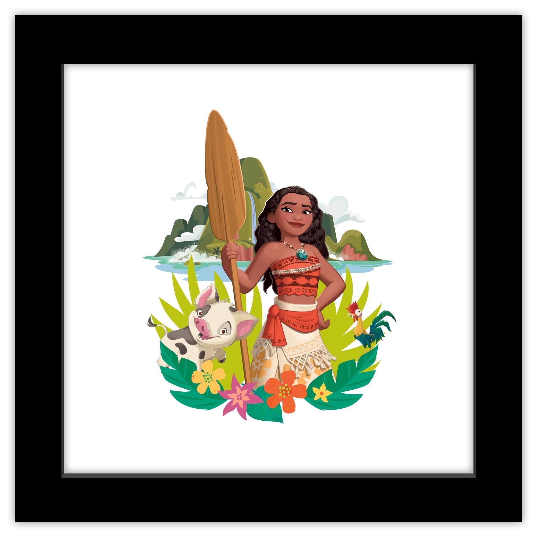 Gallery Pops Disney Princess - Moana Create Your Own World Wall Art ...