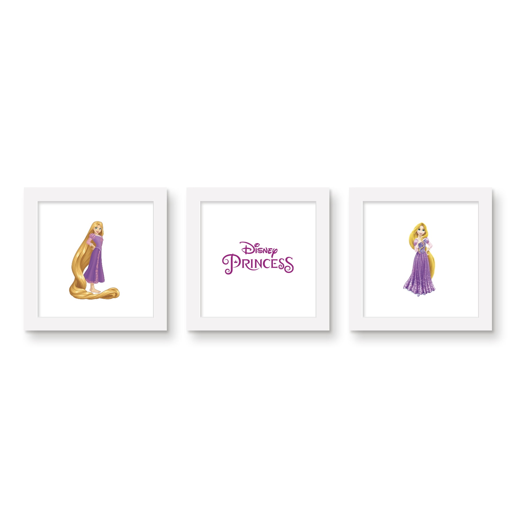 Gallery Pops Disney Princess - Rapunzel Wall Art Bundle (3-Pack), White ...