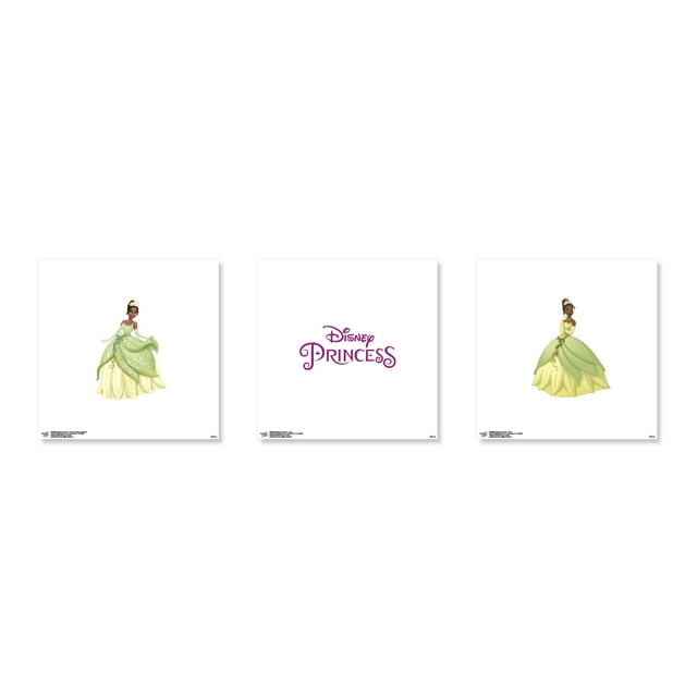 Gallery Pops Disney Princess - Tiana Wall Art Bundle (3-Pack), Unframed ...