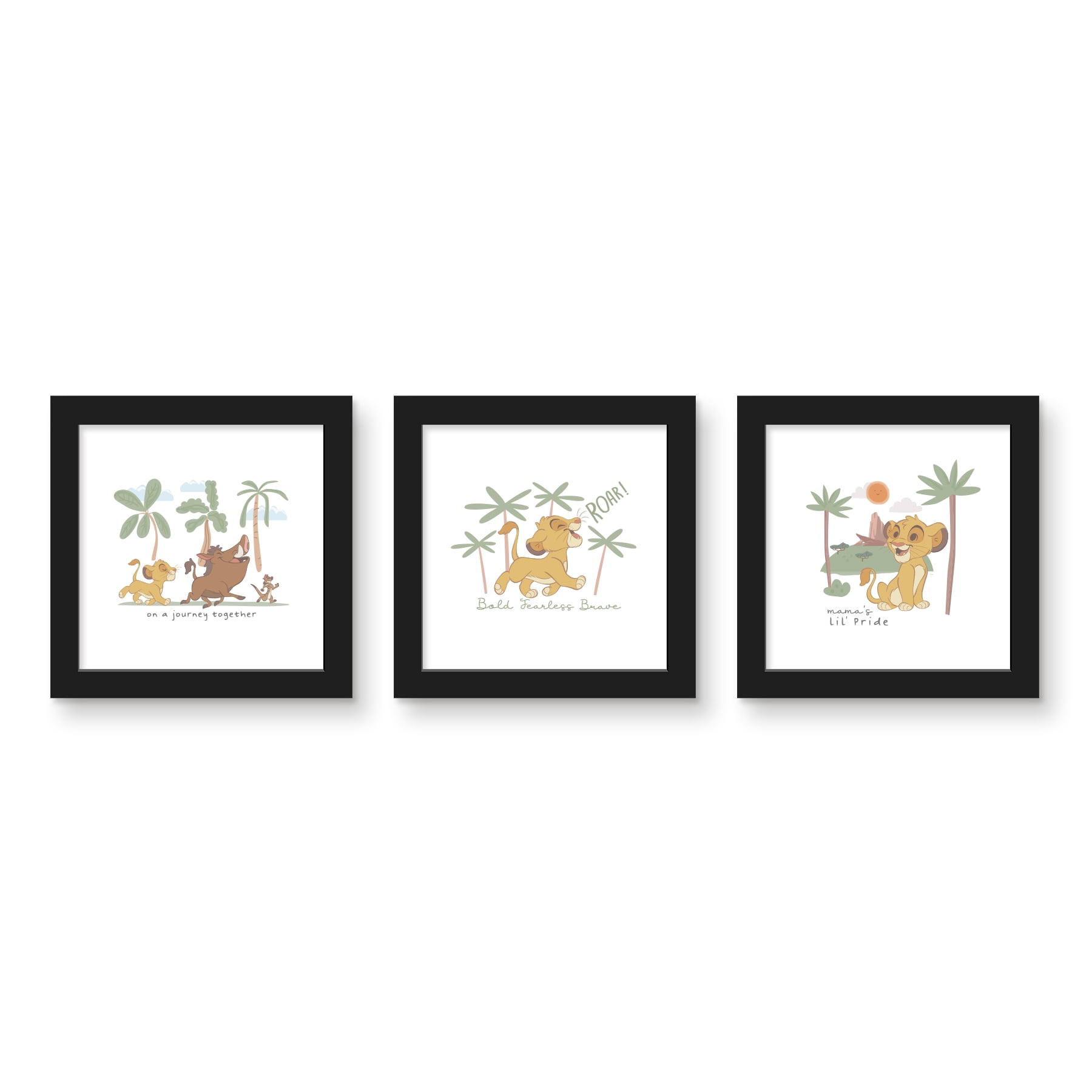 Gallery Pops Disney The Lion King - Starry Meadows Wall Art Bundle (3 ...