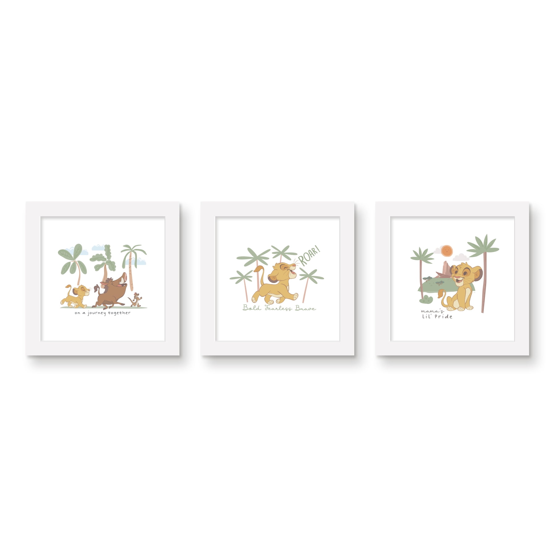 Gallery Pops Disney The Lion King - Starry Meadows Wall Art Bundle (3 ...