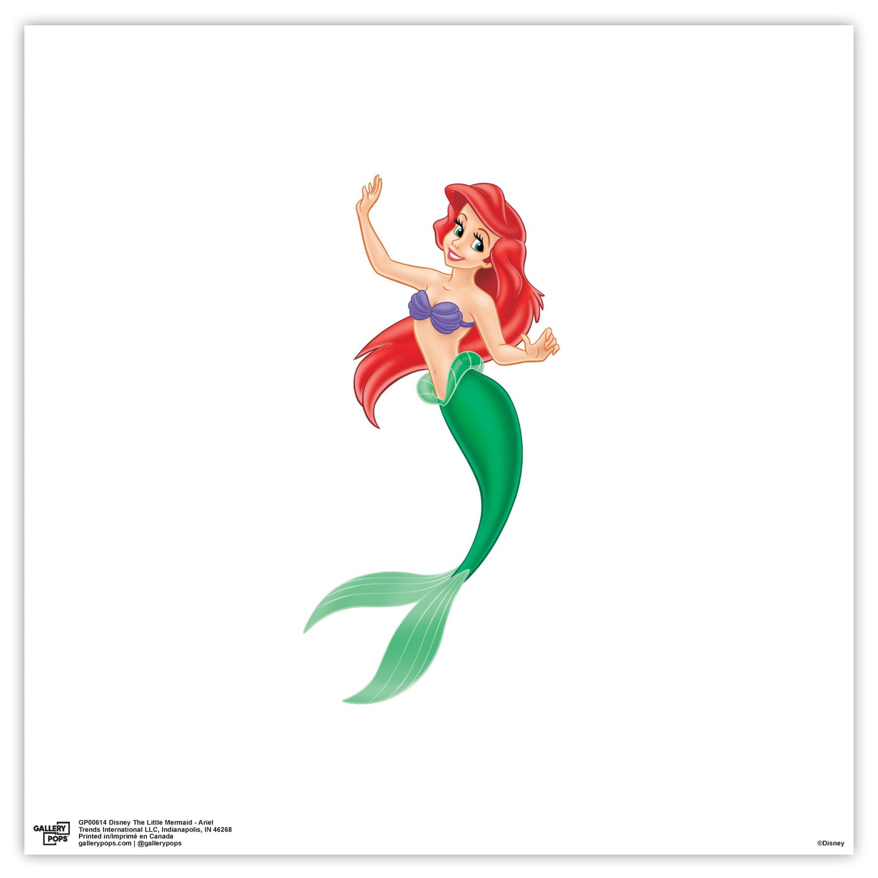 Gallery Pops Disney The Little Mermaid - Ariel Wall Art, Unframed ...