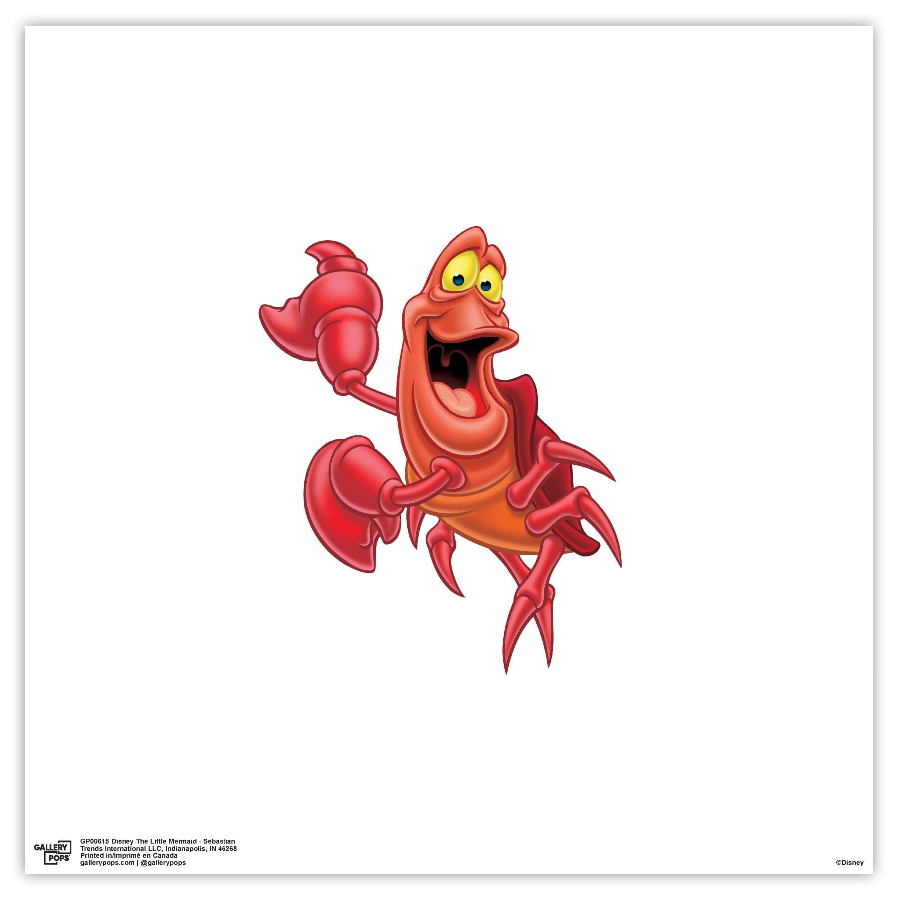 Gallery Pops Disney The Little Mermaid - Sebastian Wall Art, Unframed ...
