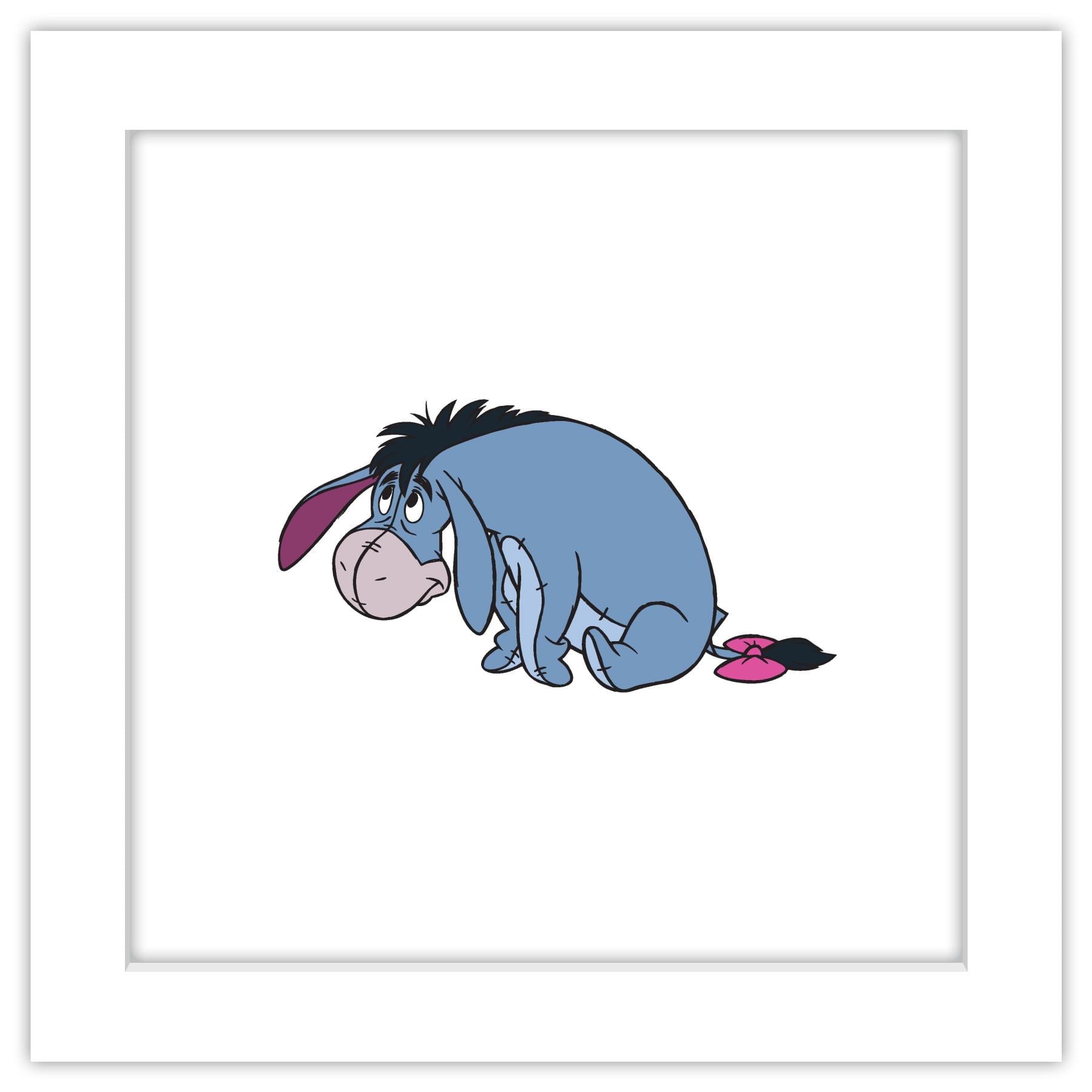 Gallery Pops Disney Winnie The Pooh - Eeyore Wall Art, White Framed ...