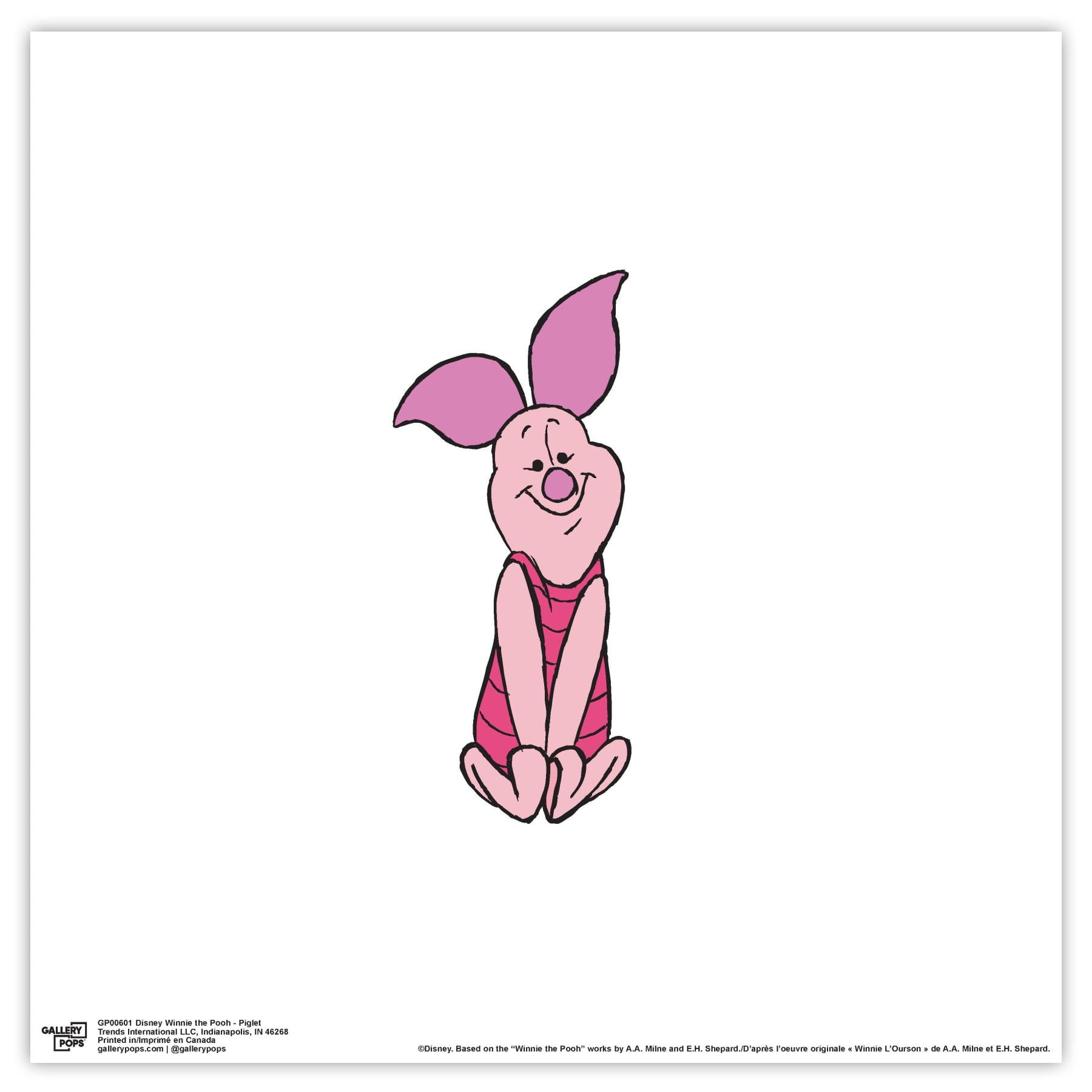 Gallery Pops Disney Winnie The Pooh - Piglet Wall Art, Unframed Version ...