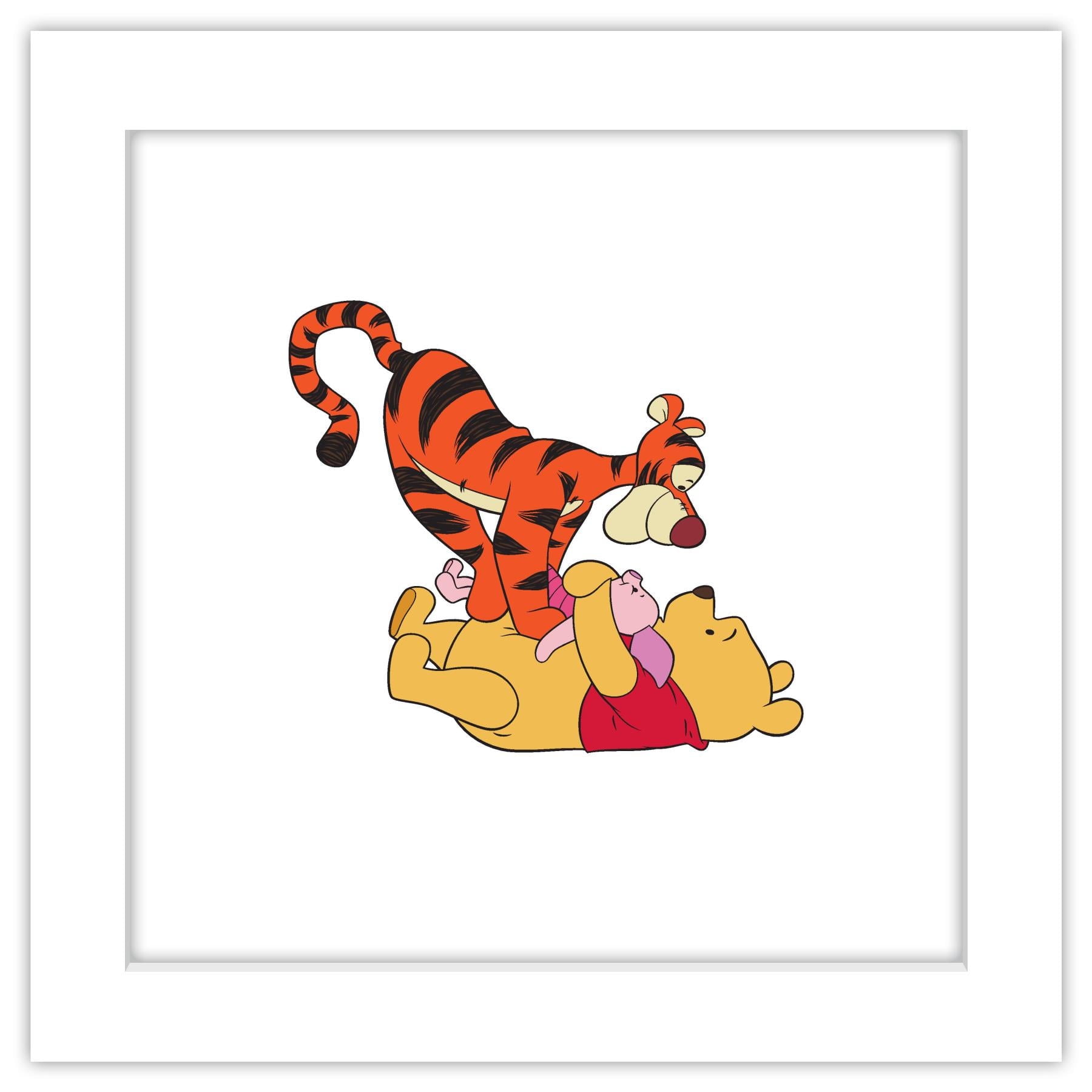 Gallery Pops Disney Winnie The Pooh - Tigger Tackle Wall Art, White ...