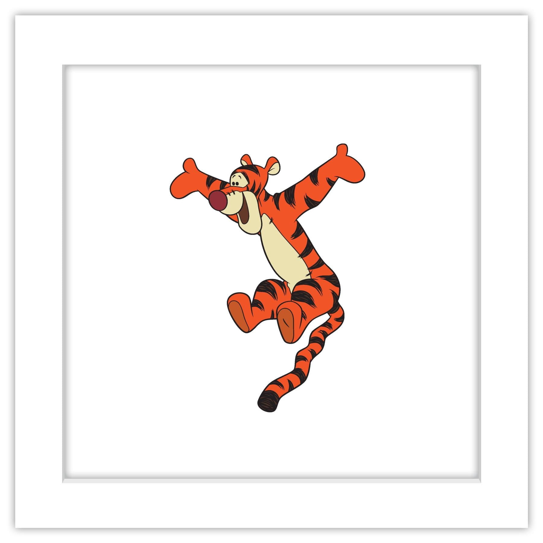 Gallery Pops Disney Winnie The Pooh - Tigger Wall Art, White Framed ...