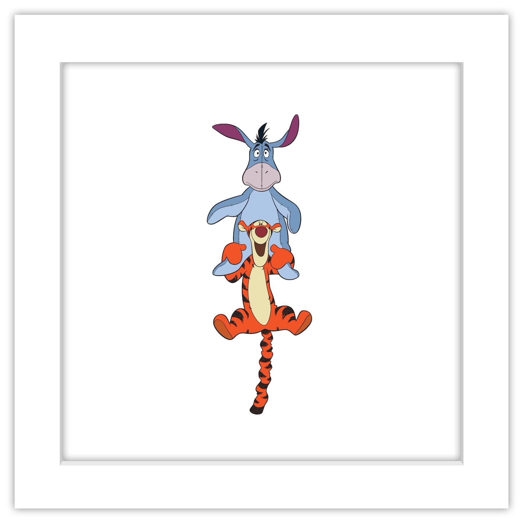 Gallery Pops Disney Winnie The Pooh - Tigger and Eeyore Wall Art, White ...