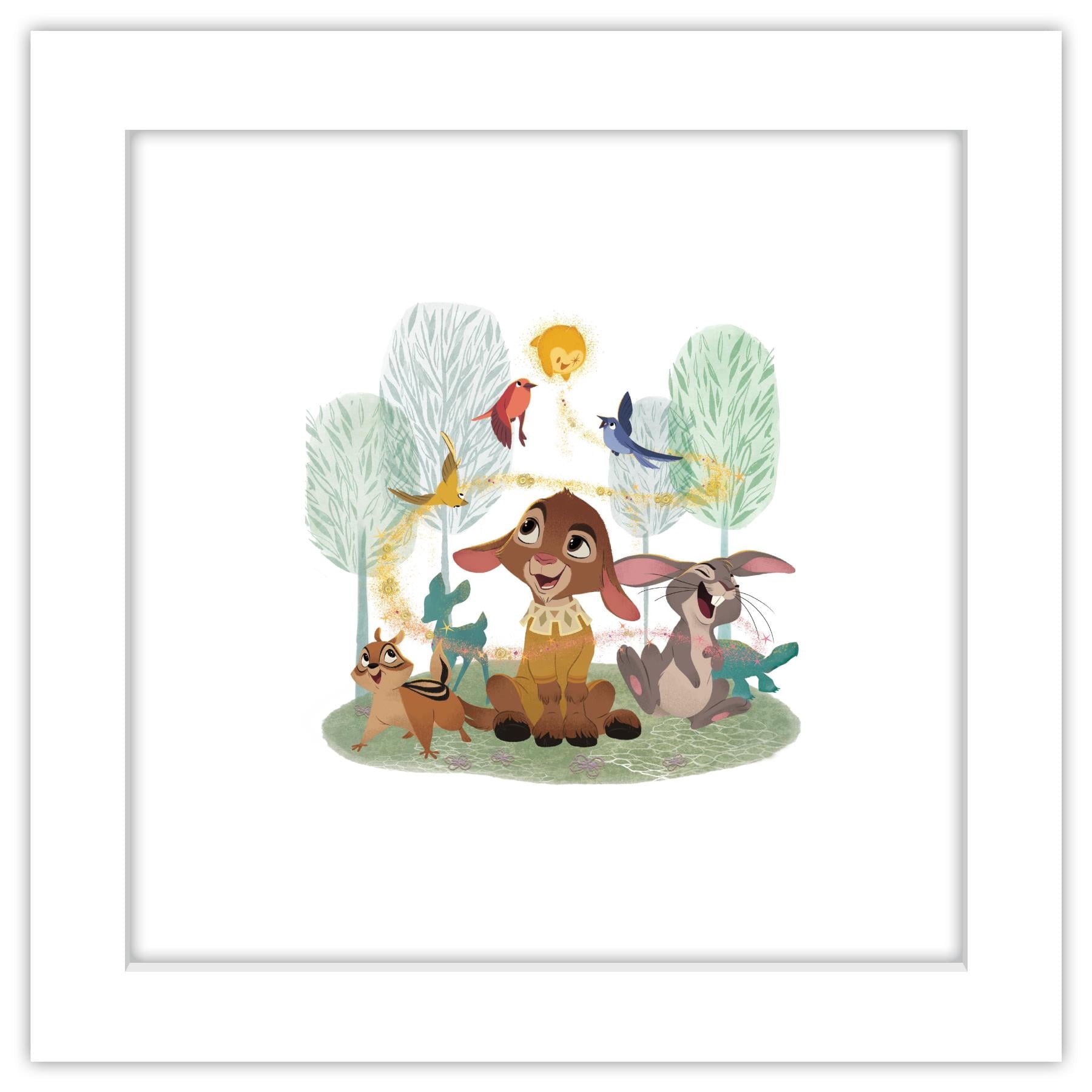 Gallery Pops Disney Wish - Valentino Star Friends Wall Art, White ...
