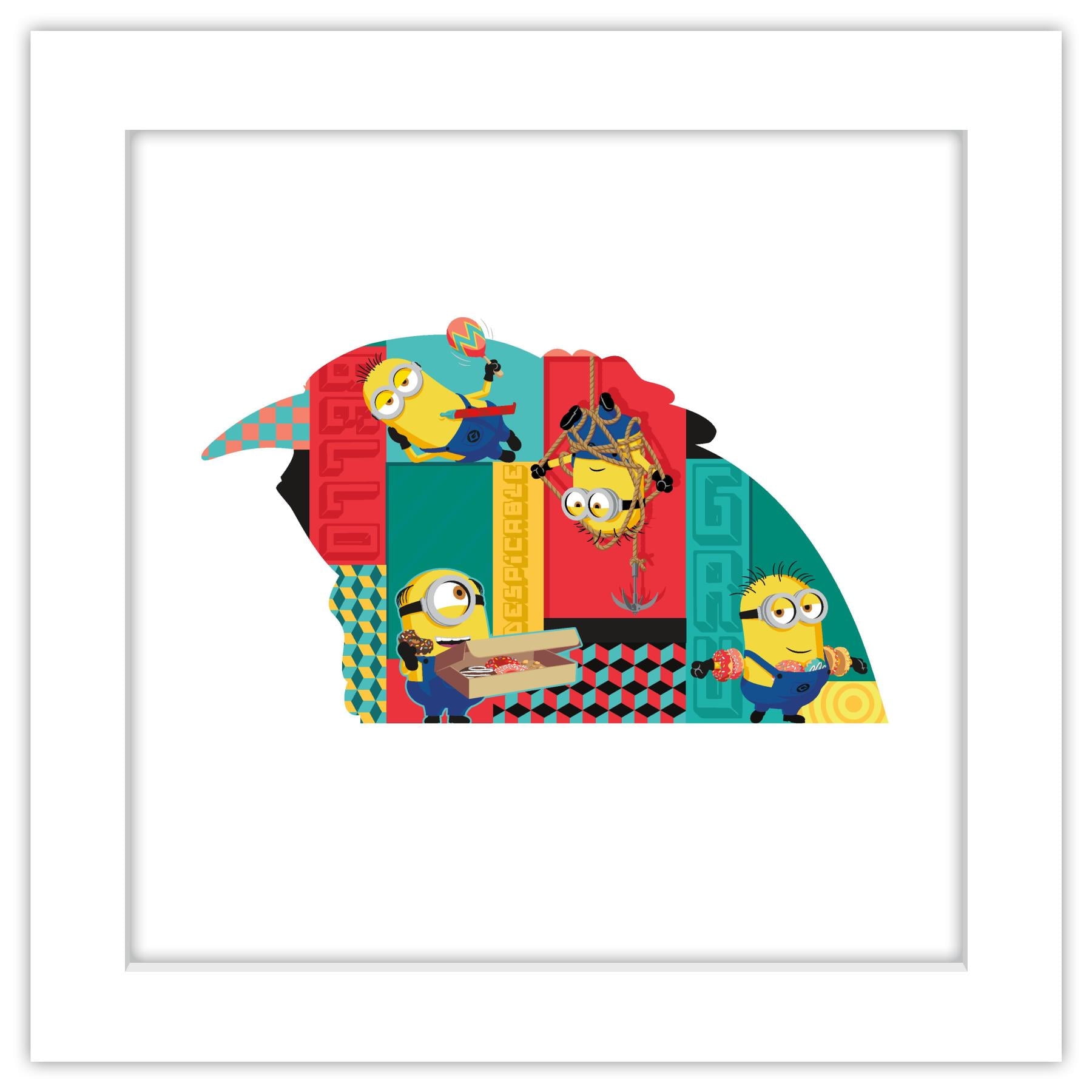 Gallery Pops Dog Man - Flippy Character Feature Wall Art, Unframed ...