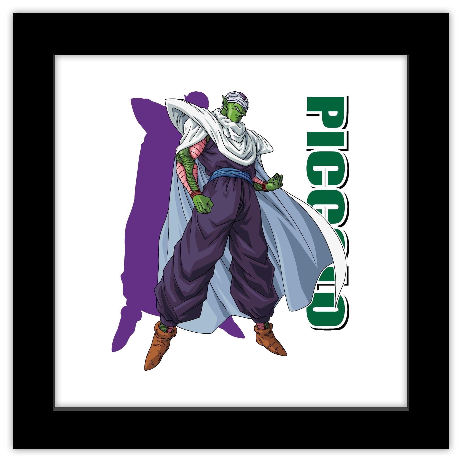 Gallery Pops Dragon Ball: Super - Piccolo Icon Wall Art, Black Framed ...
