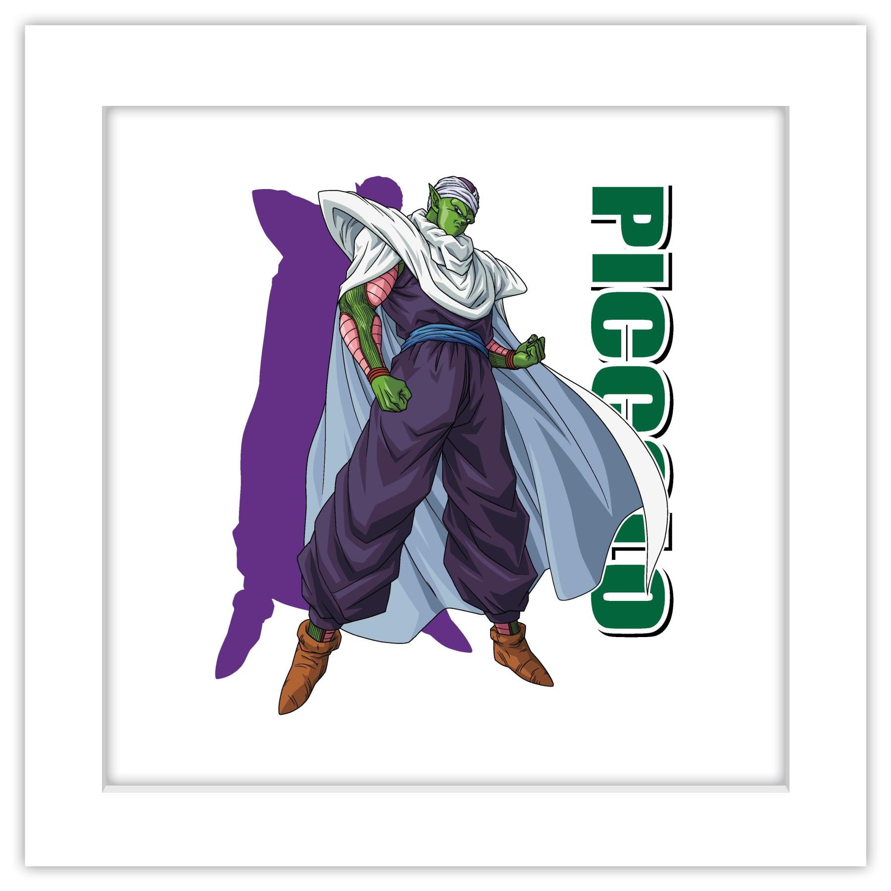 Gallery Pops Dragon Ball: Super - Piccolo Icon Wall Art, White Framed ...
