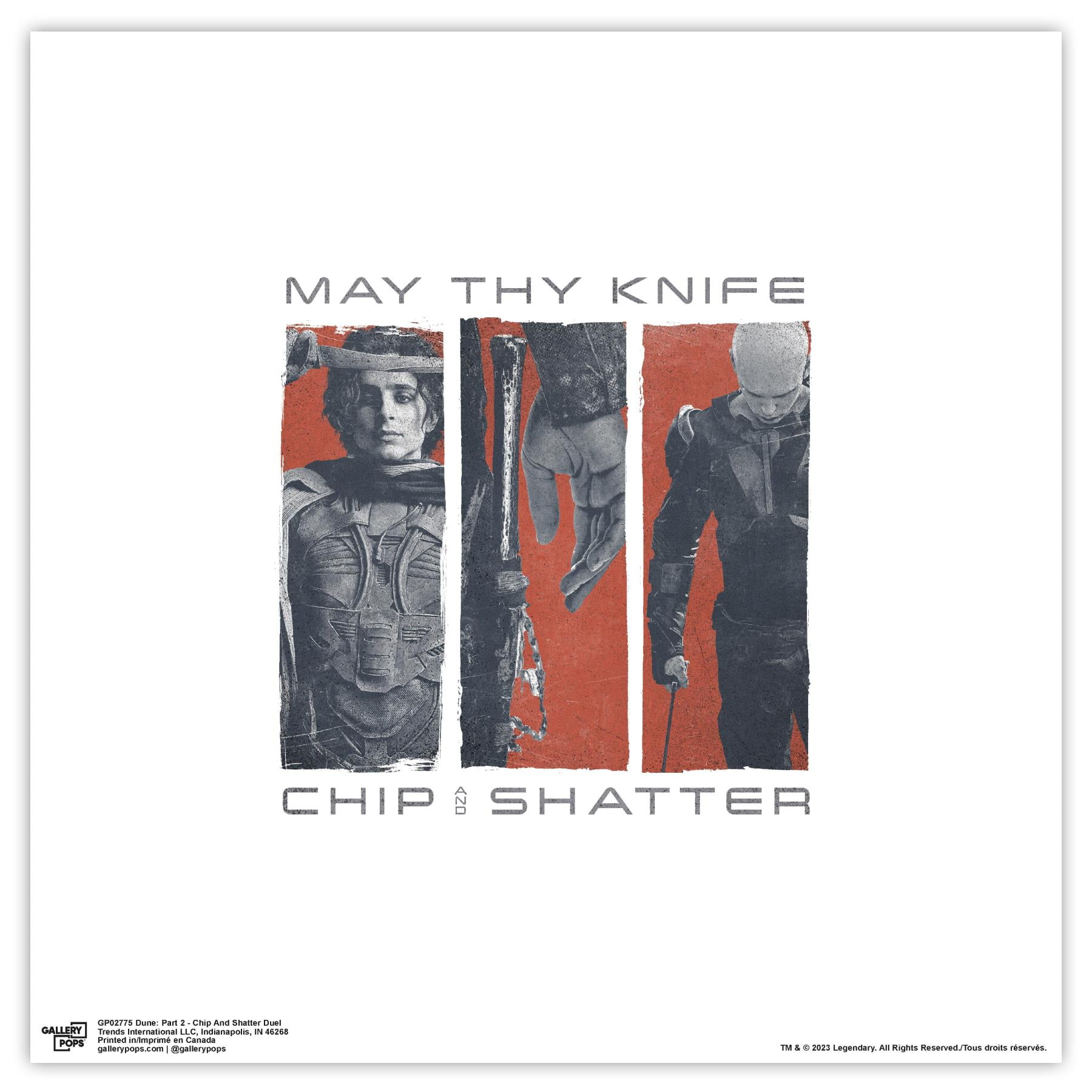 Gallery Pops Dune: Part Two - Chip And Shatter Duel Wall Art, Unframed ...